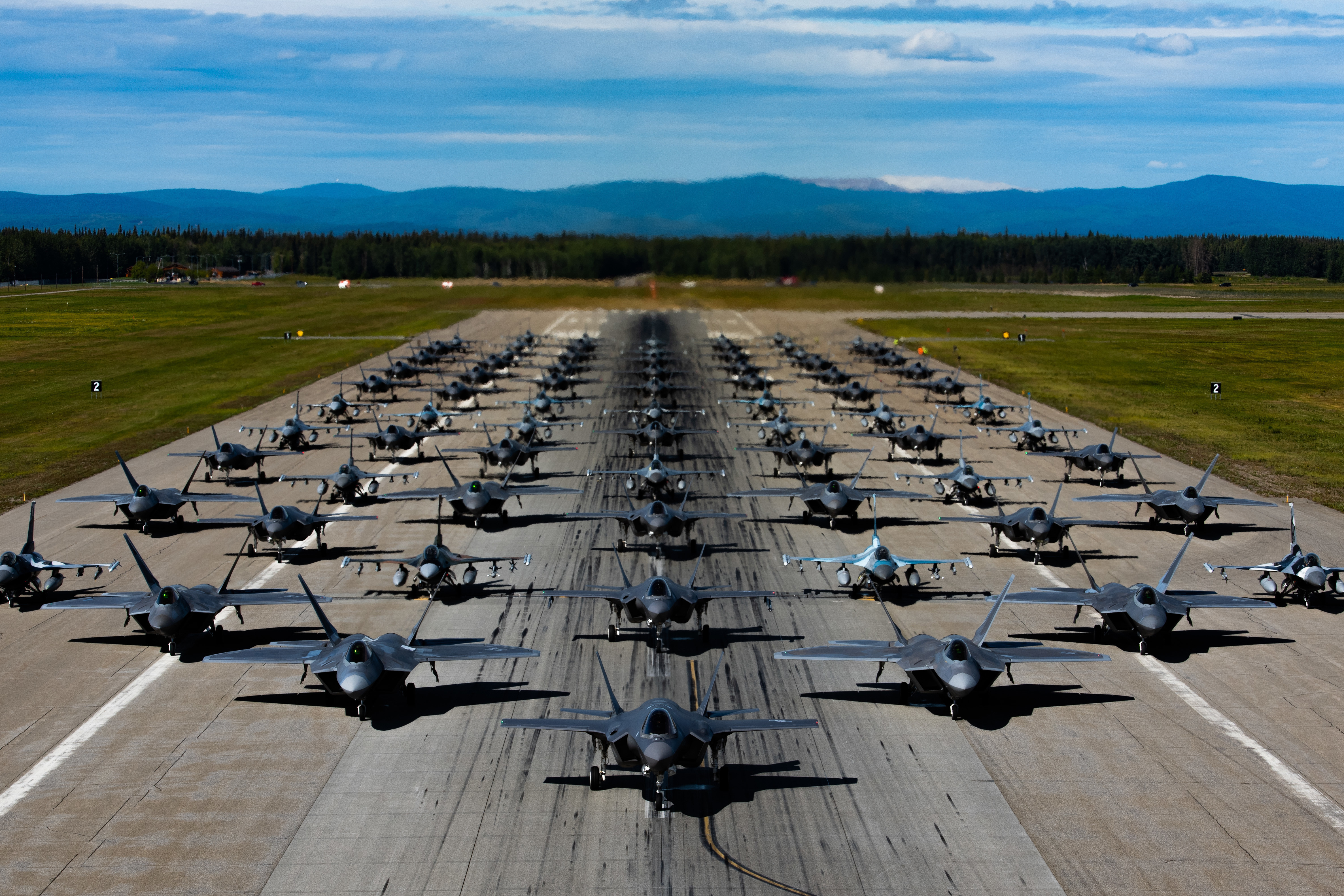 Fighter Jets In Formation