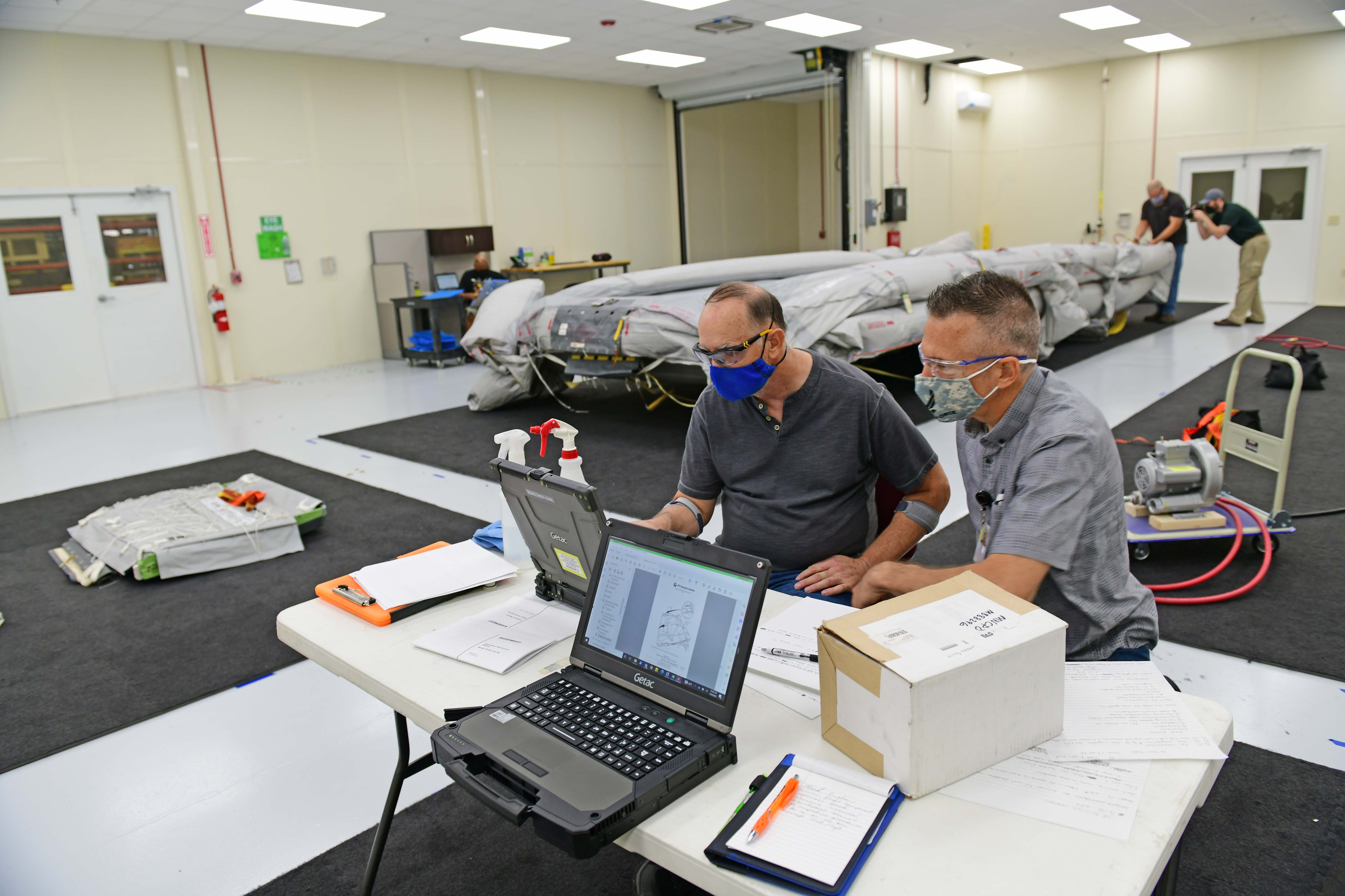 WR-ALC Life Support Flight keeps flight and safety equipment prepared ...