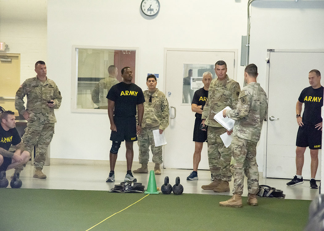 First Army Combat Fitness Test at DSCC