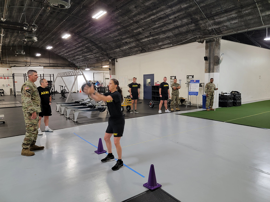 First Army Combat Fitness Test at DSCC