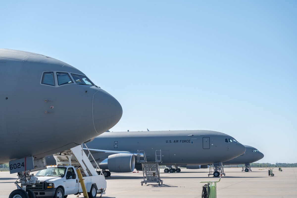 916th ARW evacuate nine KC-46s to McConnell > McConnell Air Force Base ...