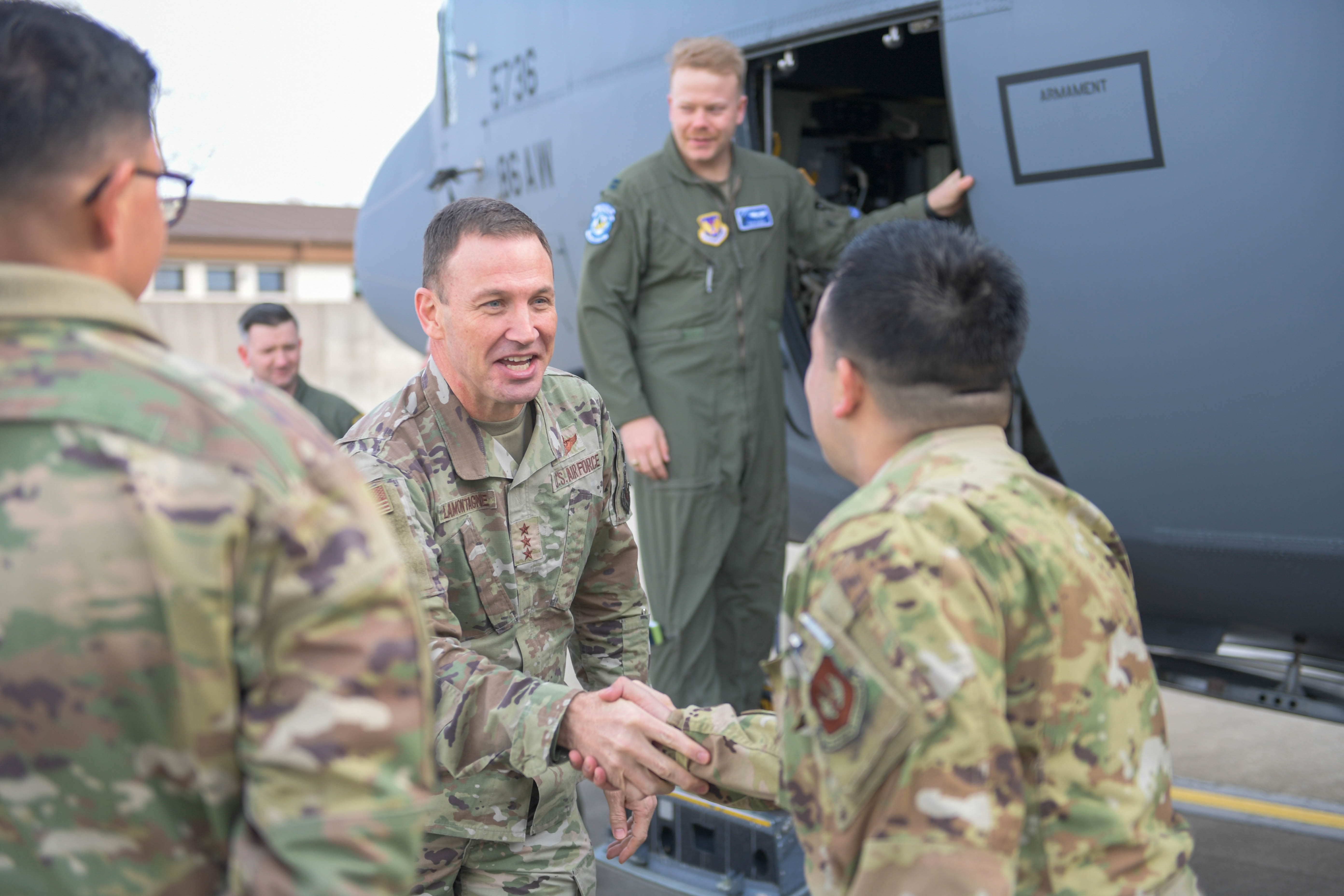 DCOM visits Airmen of the 86th AW > Ramstein Air Base > Article Display