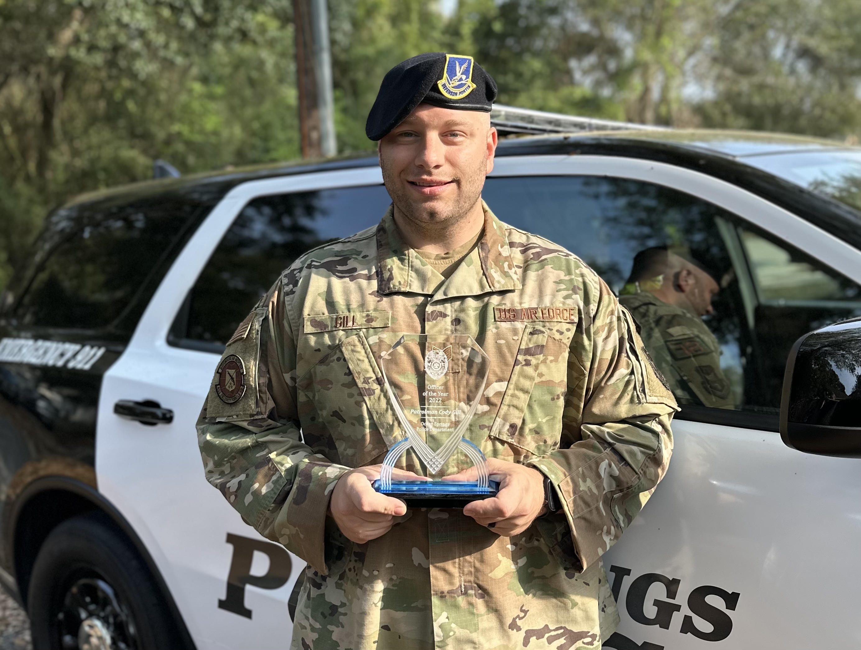 403rd Defender named Ocean Springs Police Officer of the Year 2022 ...