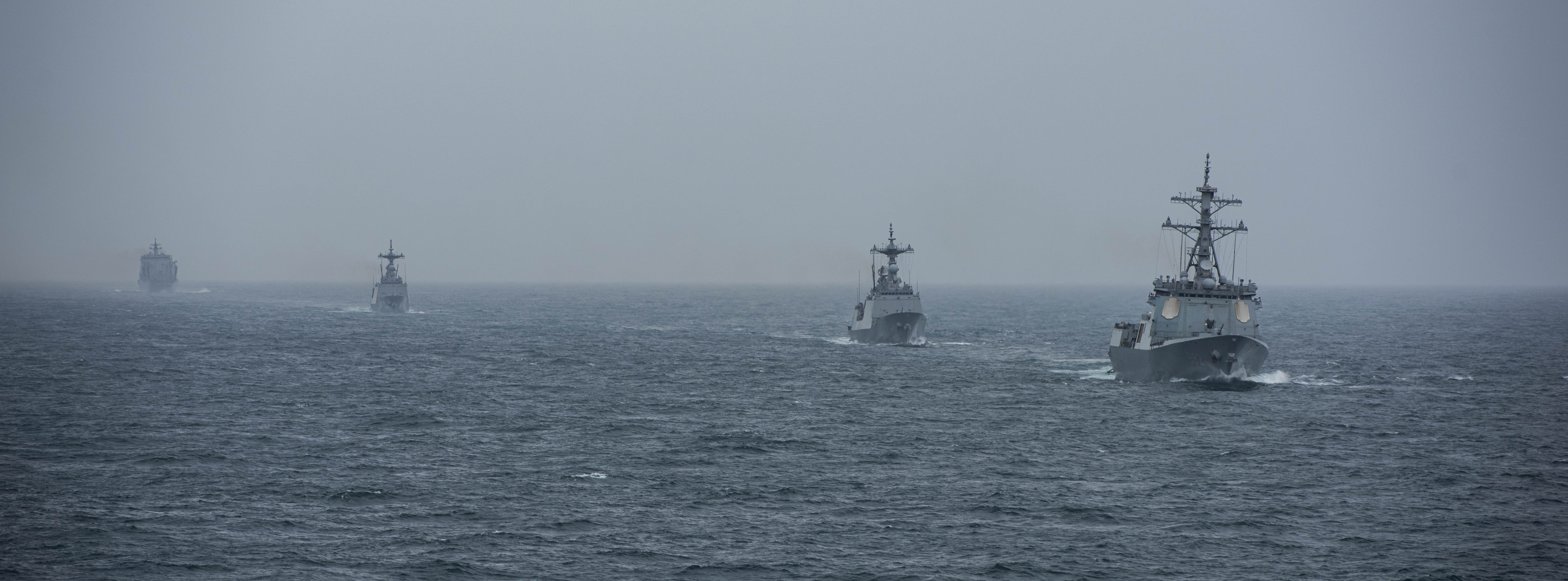 NIMCSG, JMSDF, ROKN Conduct Trilateral Maritime Exercise > U.S. Pacific ...