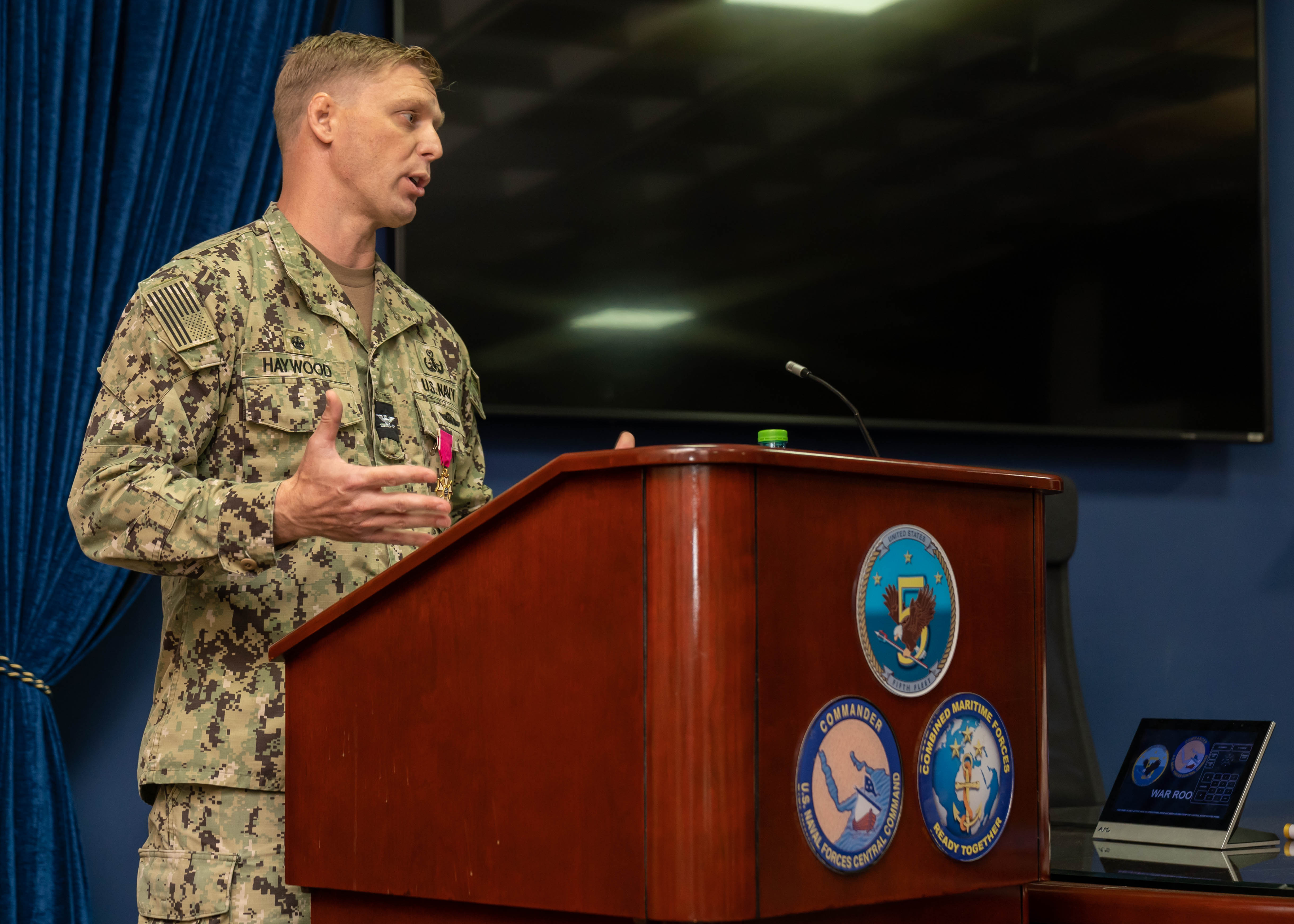 New Commodore Takes Command of Task Force 56 > U.S. Naval Forces ...