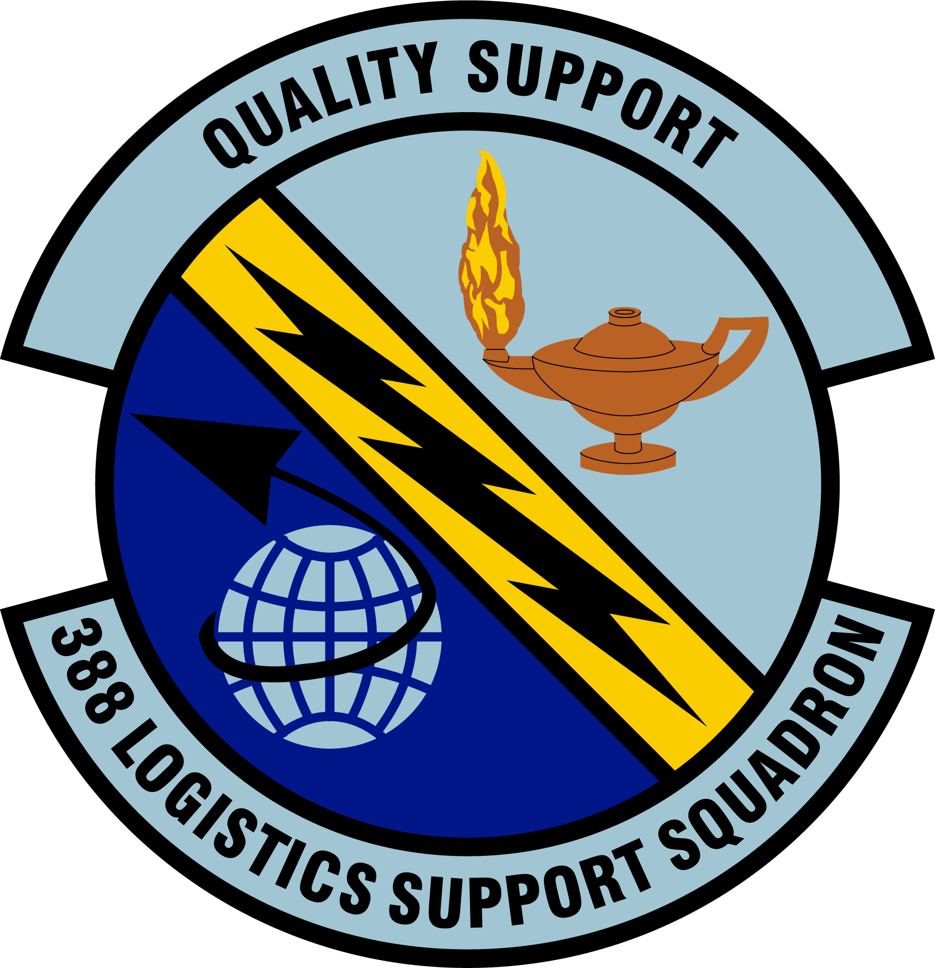logistics support services logo