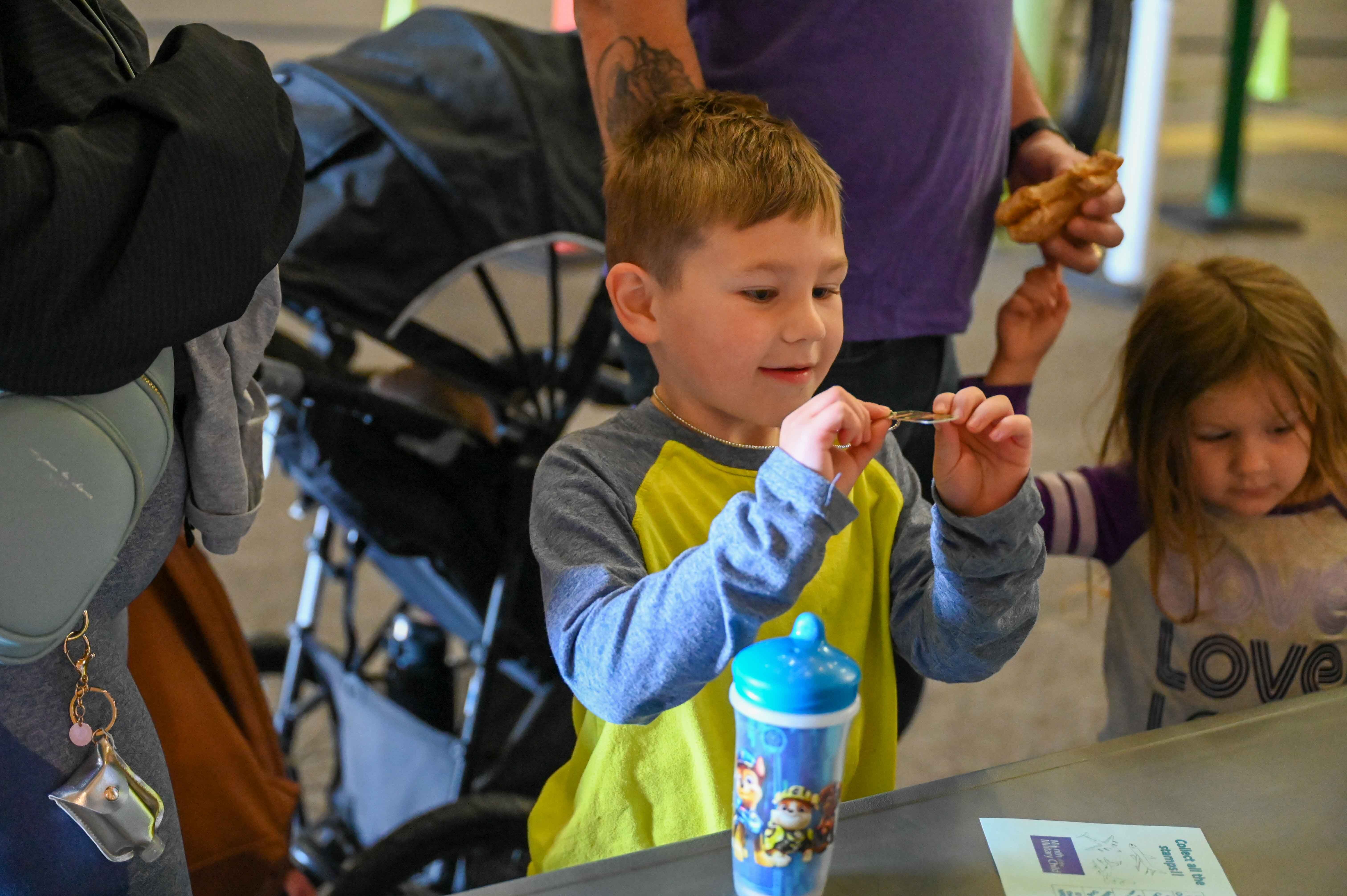 AAFB units give kids a taste of deployment experience > Air Education ...