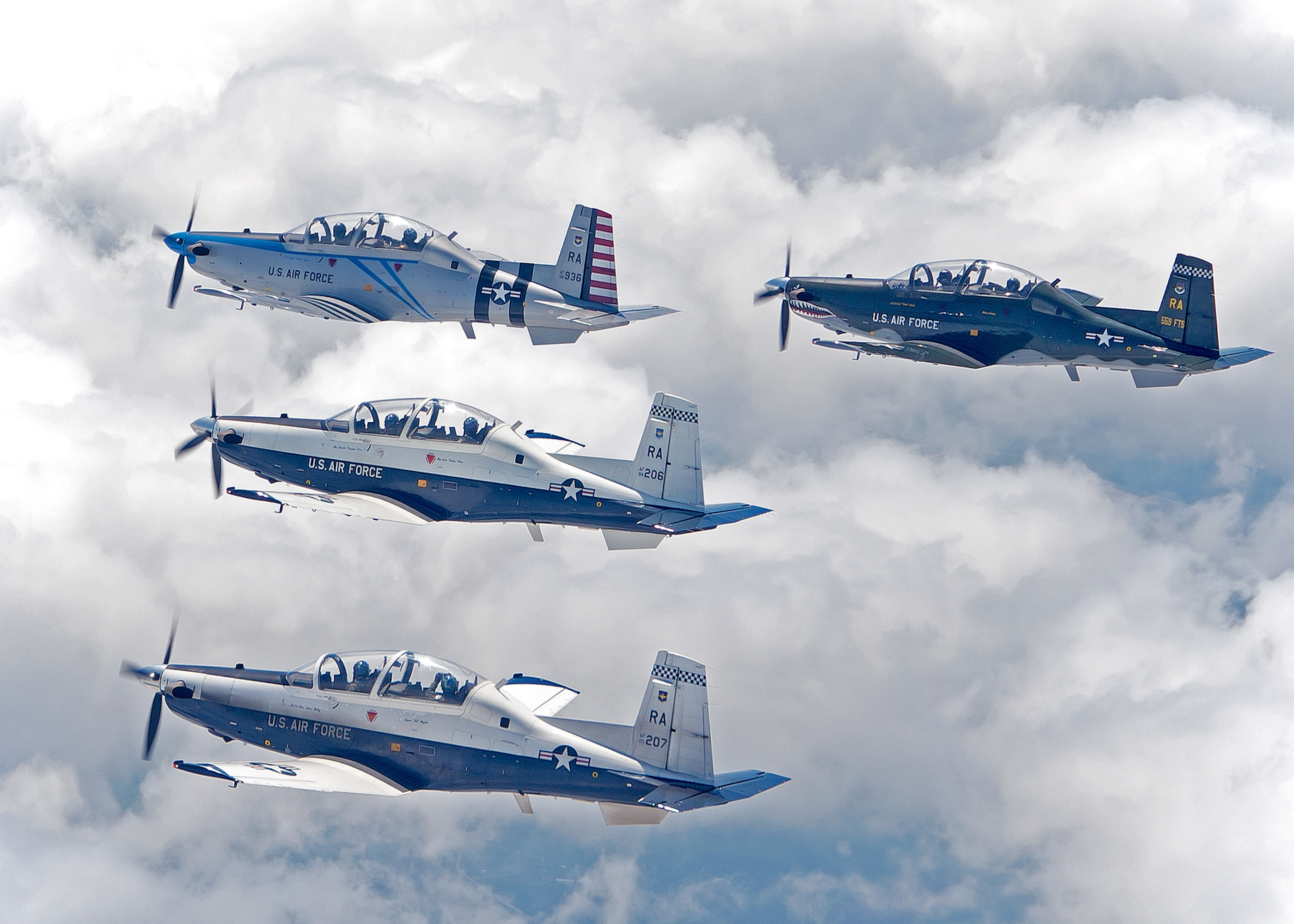 Four of a kind > 340th Flying Training Group > Article Display