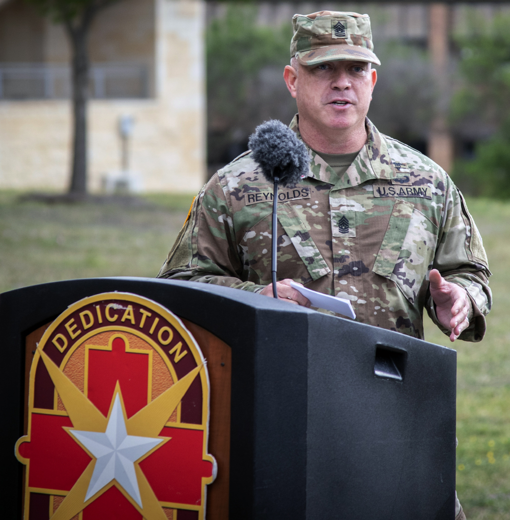 BAMC bids farewell to Reynolds, welcomes Dobbins during change of ...