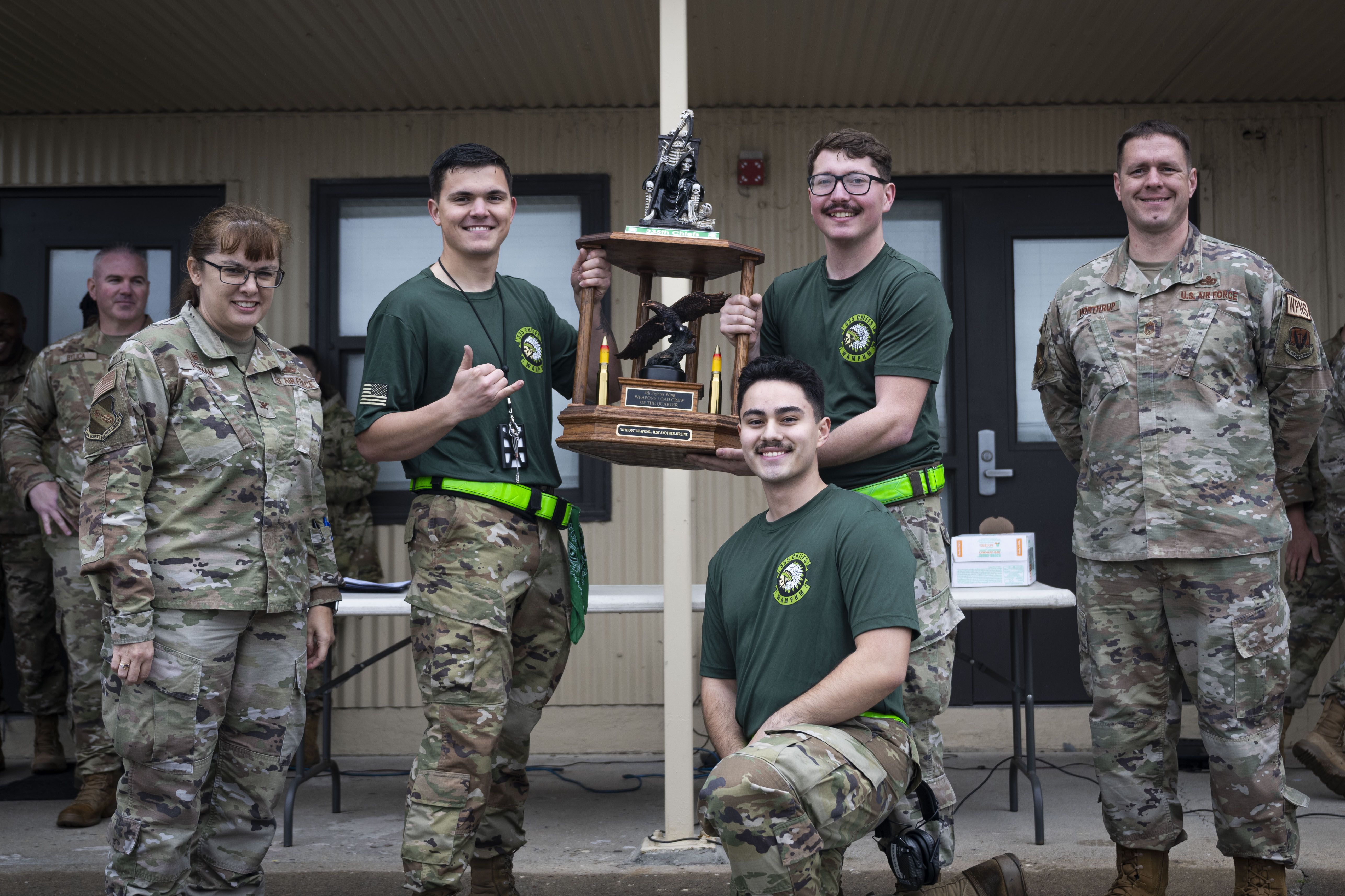 4 MXG holds quarterly load crew competition > Seymour Johnson Air Force ...