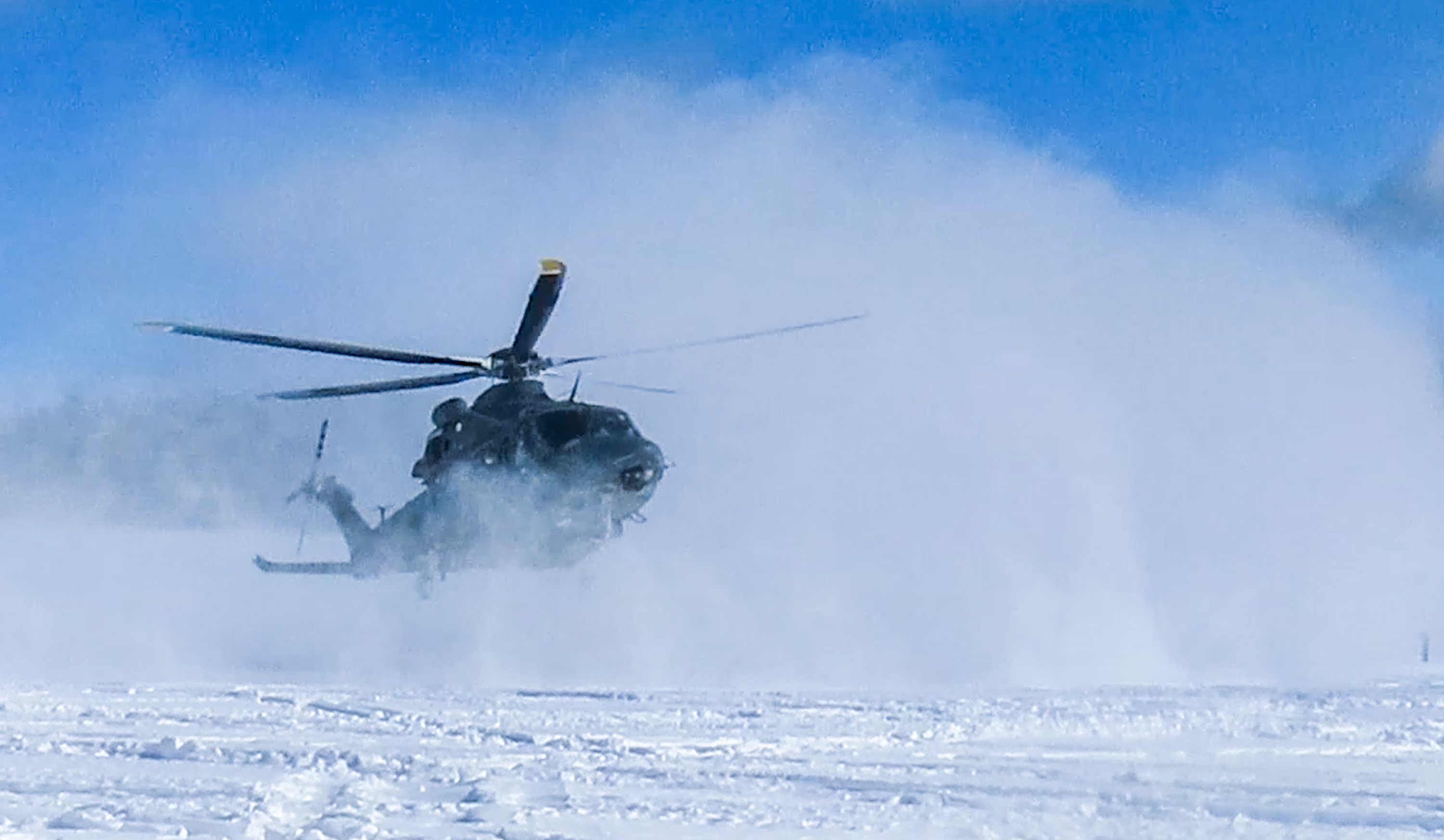 MH-139A Grey Wolf makes first snow landing > Air Force Global Strike ...