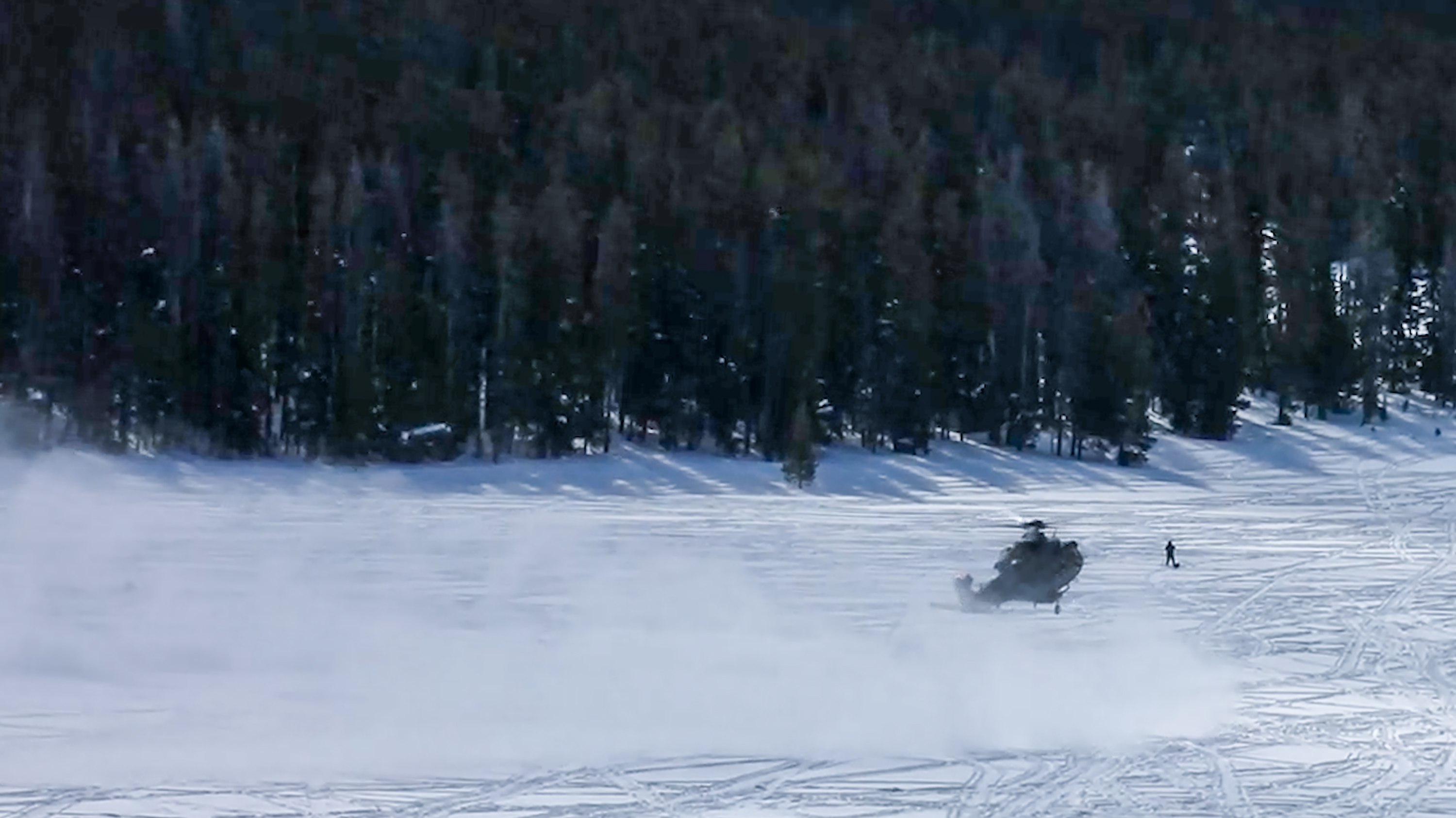 Grey Wolf makes first snow landing > Tinker Air Force Base > Article ...