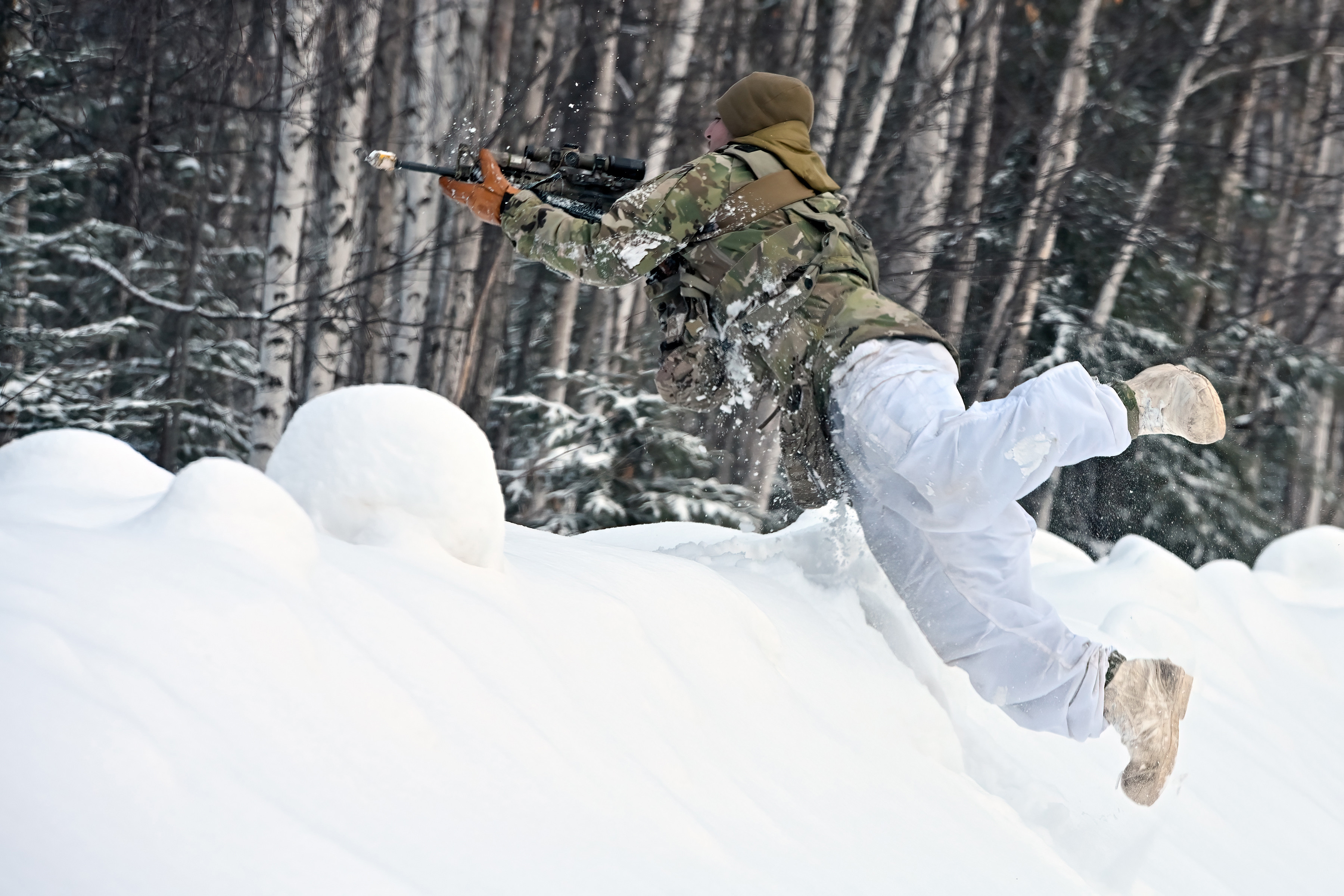 Snowy Security | U.S. Department of War