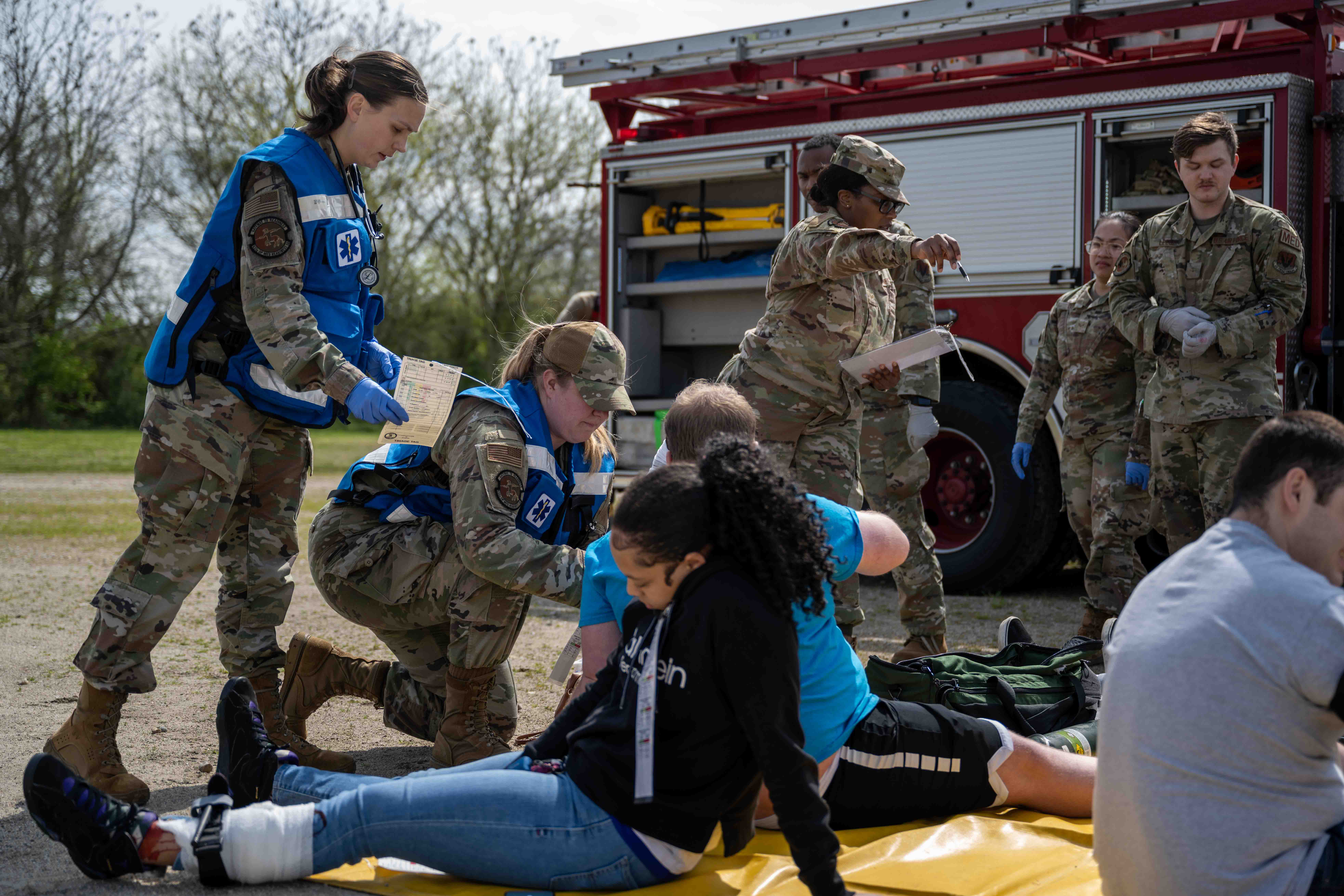 ICE: JBLE practices aircraft mishap response