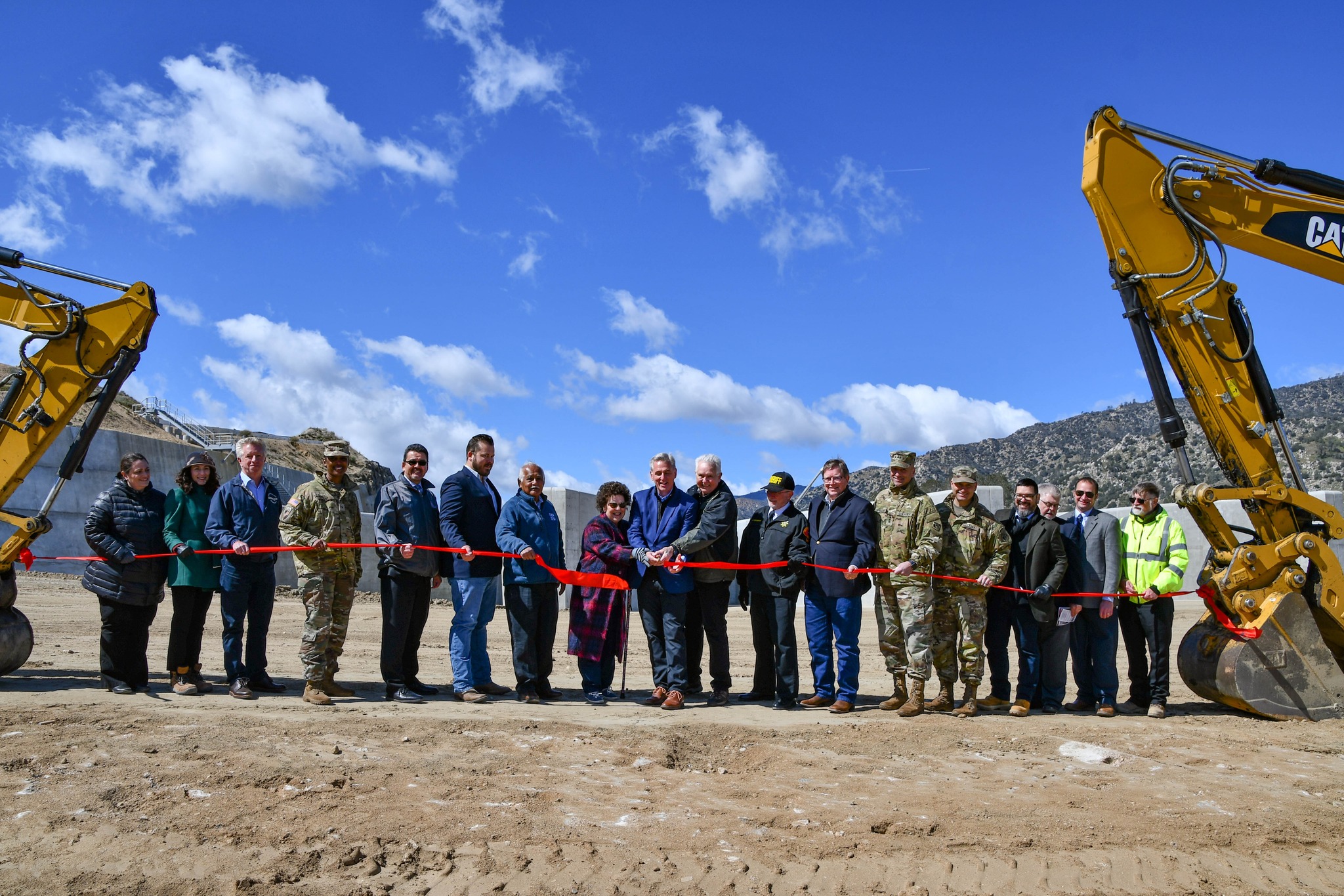 Isabella Dam Project Phase II Ribbon-Cutting Ceremony