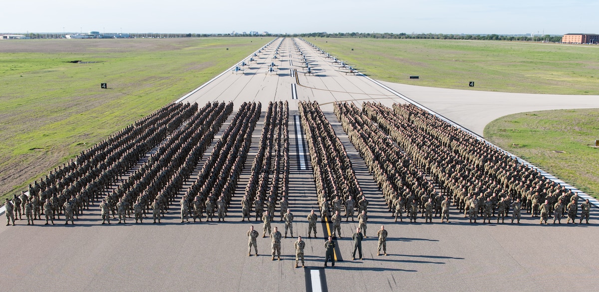 Sheppard asserts training’s role in airpower via one-of-a-kind ‘elephant walk’ > Air Education ...