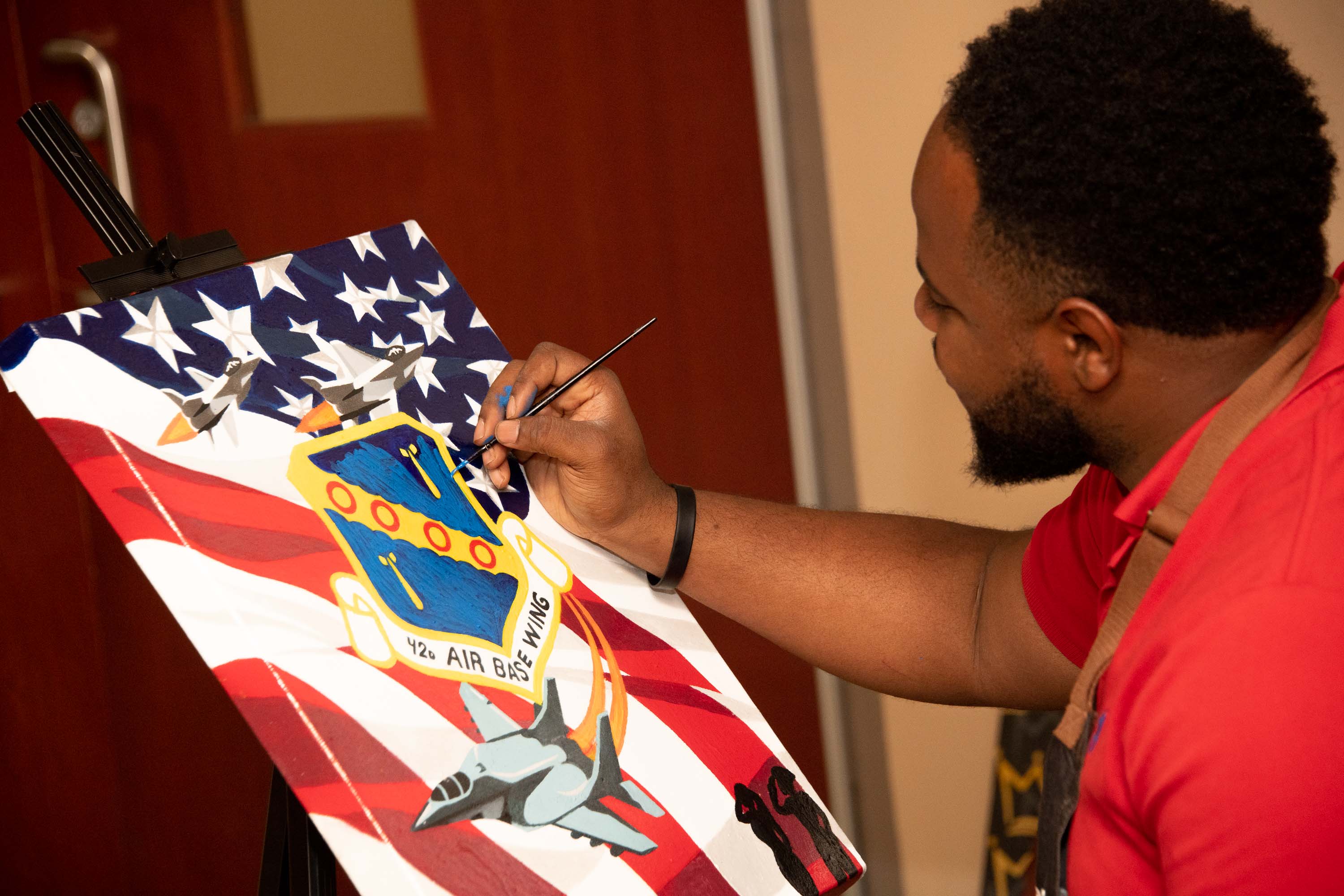 Air University library art exhibit celebrates creativity, builds ...