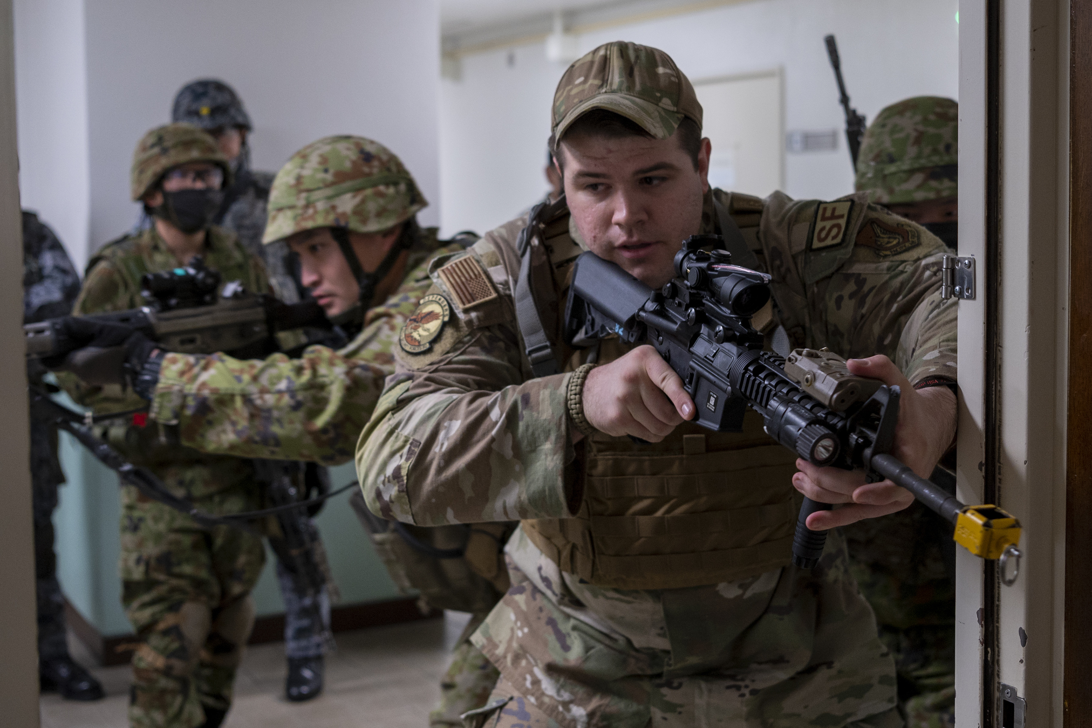 USAF, JGSDF, JASDF conduct close-quarters combat training > 5th Air ...