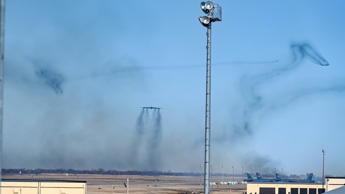 B-52Hs take off in support of Global Thunder 23 > Minot Air Force Base ...