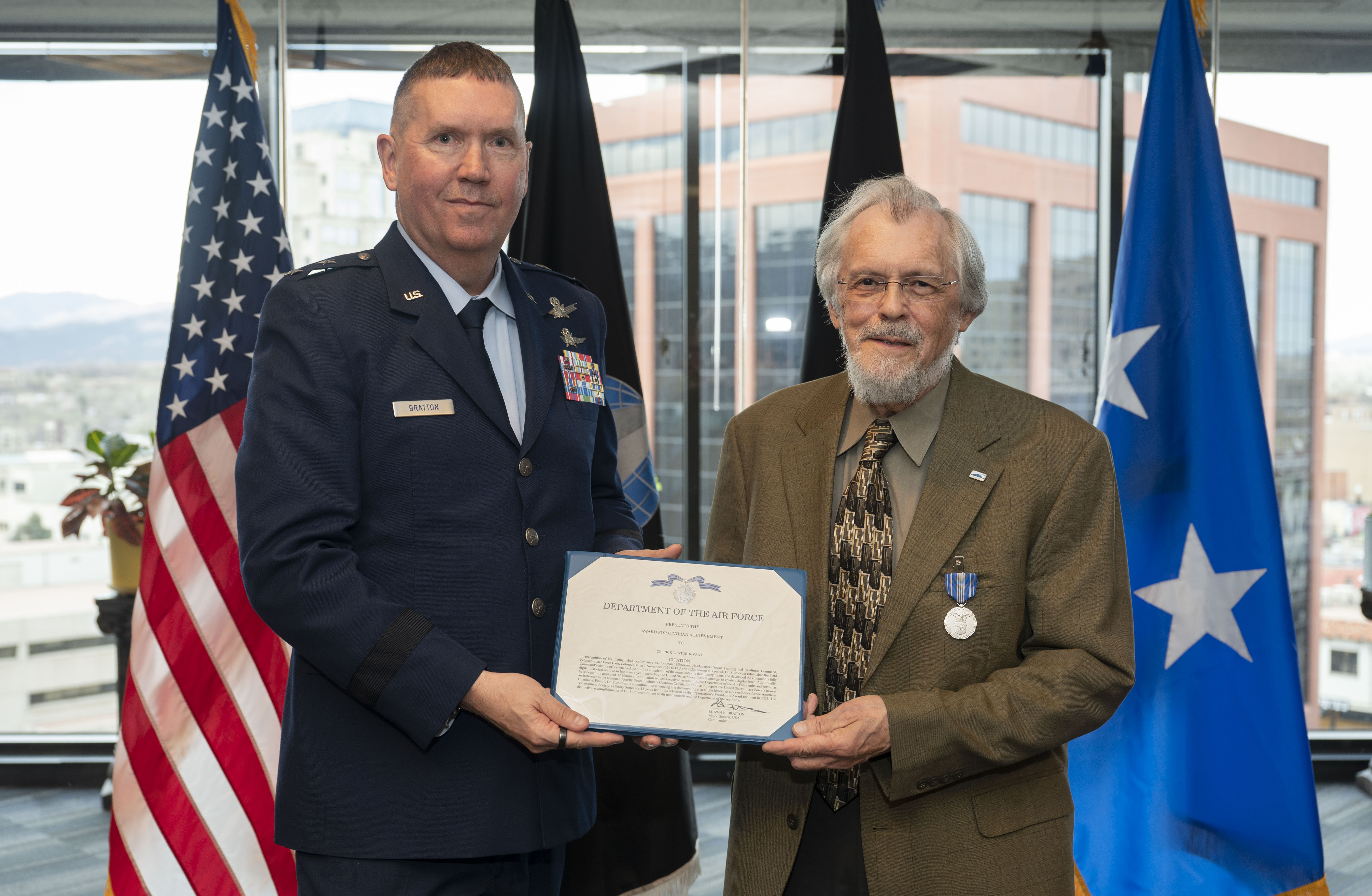 AAS recognizes STARCOM historian with President’s Award > Space ...