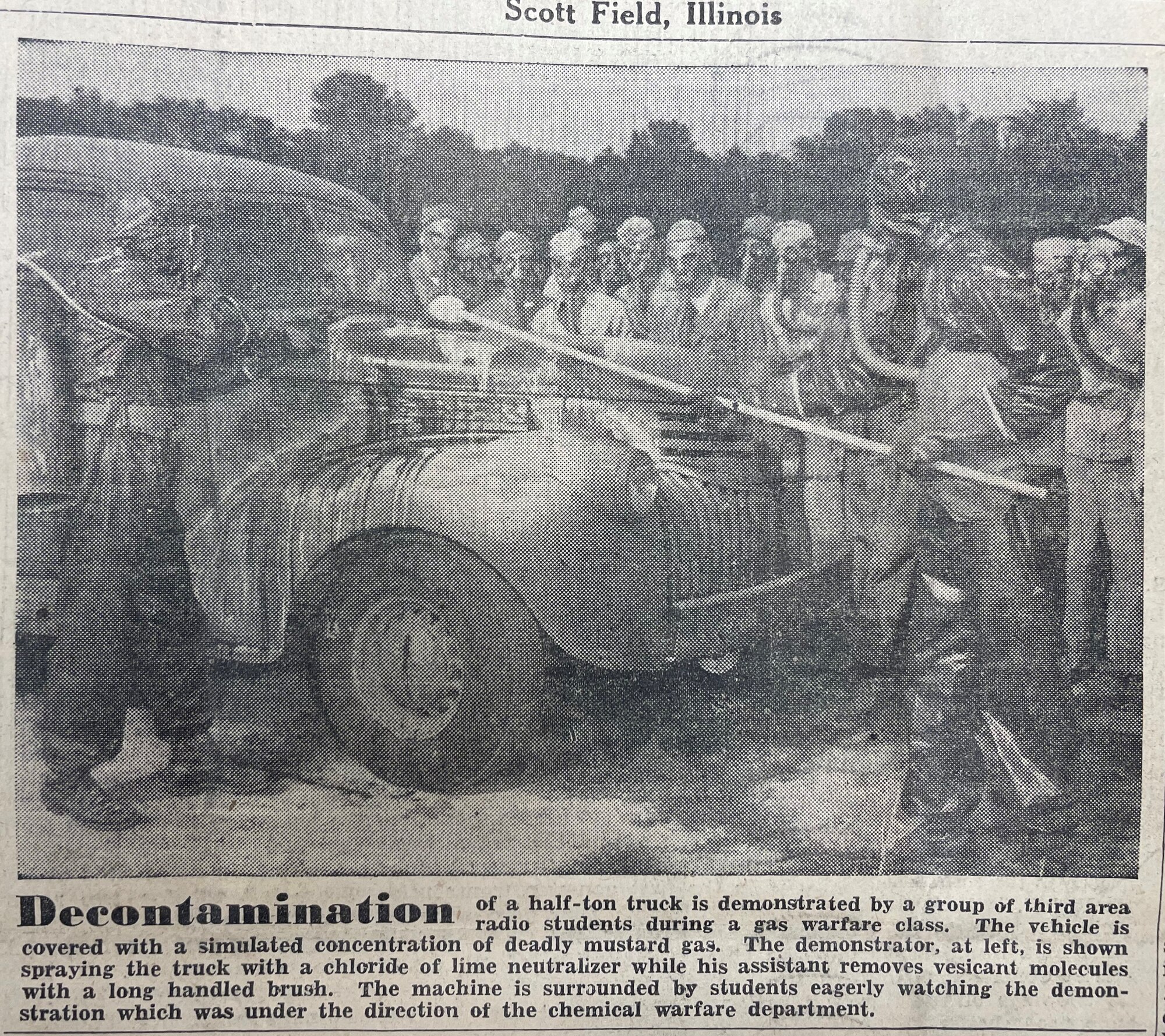 Always combat ready: Scott's WWII readiness training > Scott Air Force ...