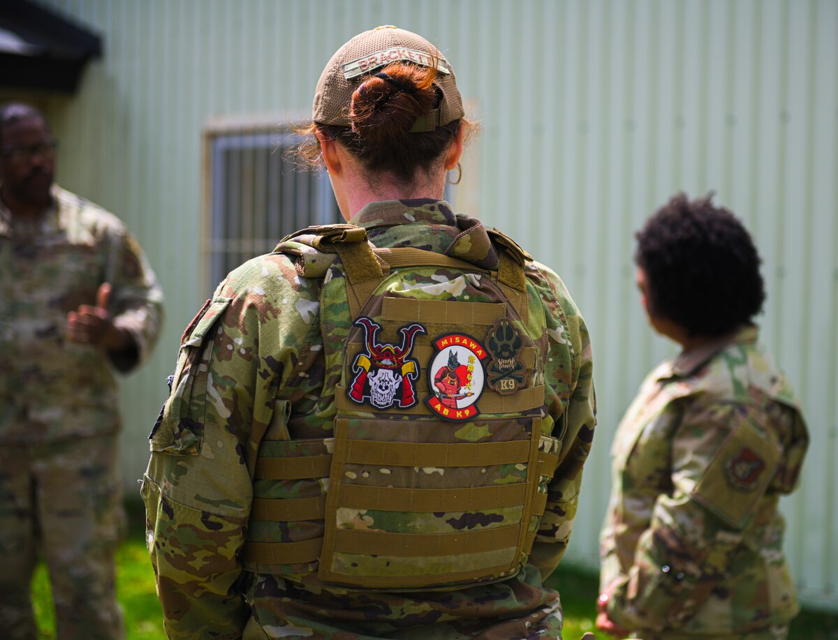 Command Chief Blandburg Visits MWDs > Misawa Air Base > Article Display