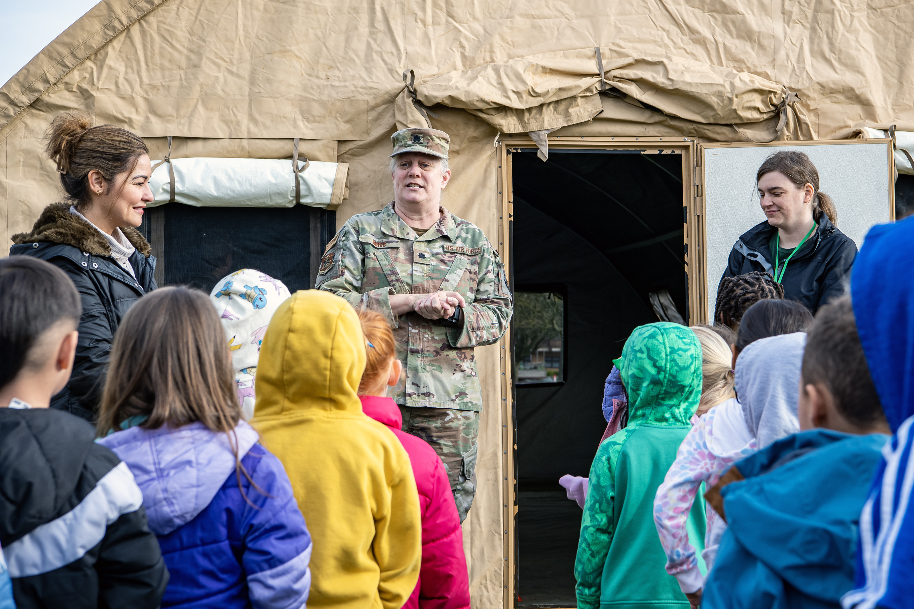Junior Pathfinders get inside look at wing mission > 501st Combat ...