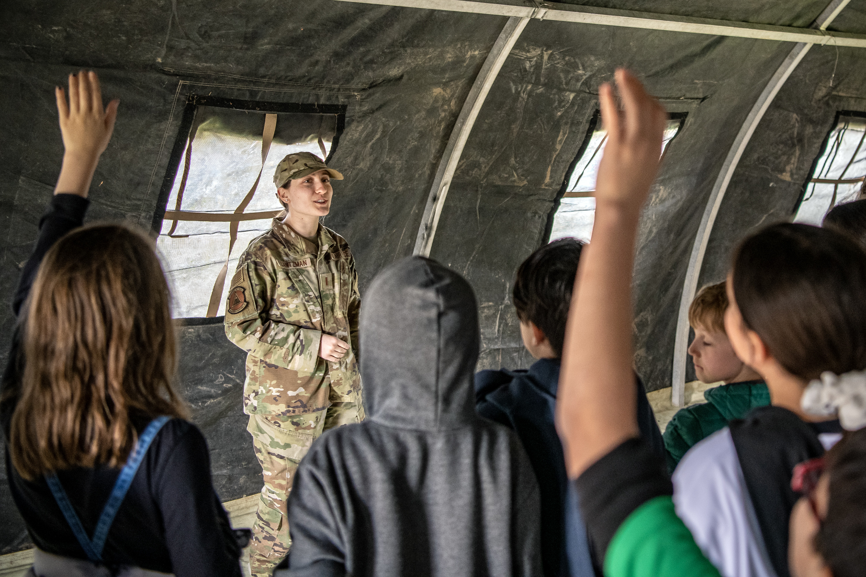 Junior Pathfinders get inside look at wing mission > 501st Combat ...