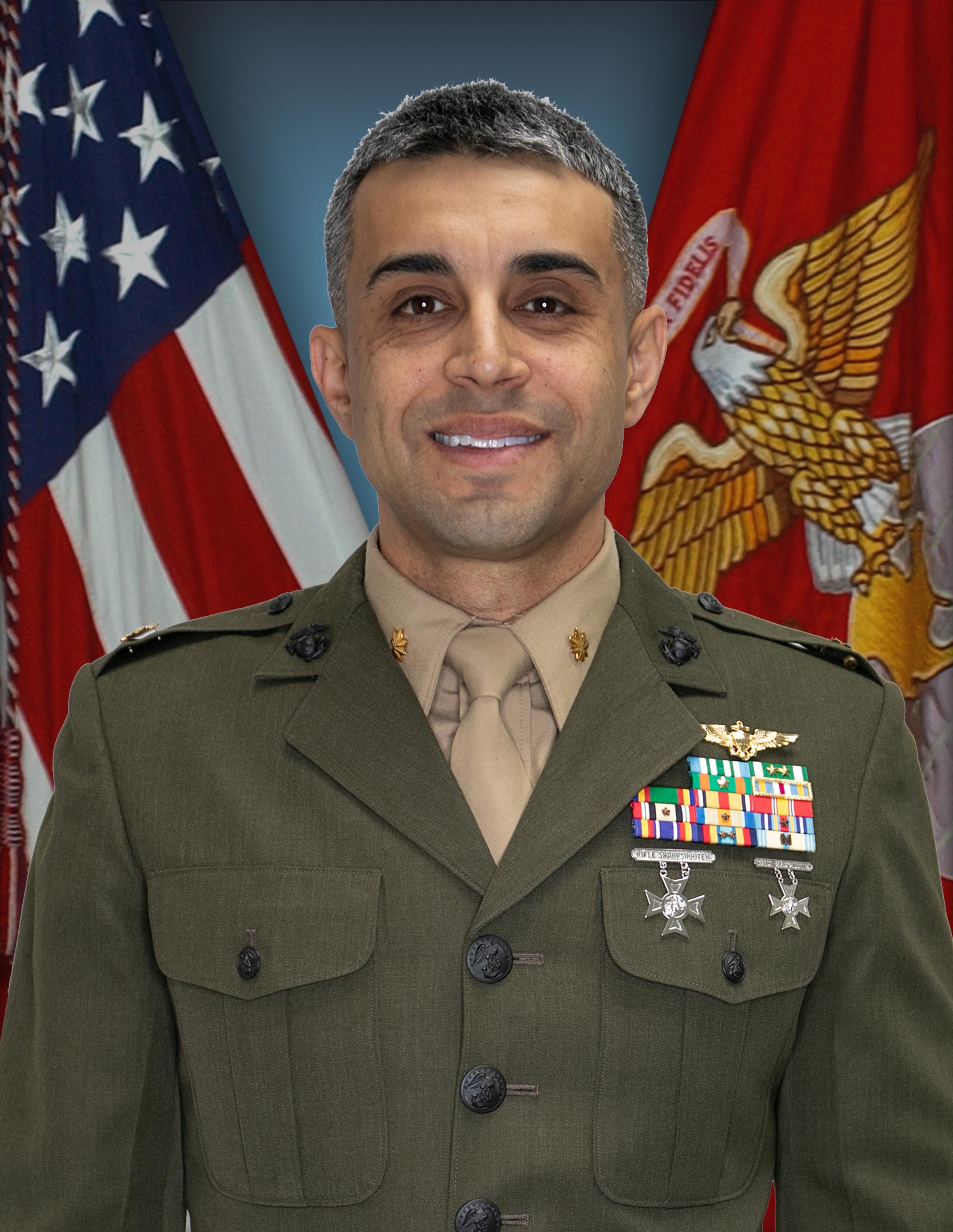 Major Patrick Brown > 8th Marine Corps District > Biography