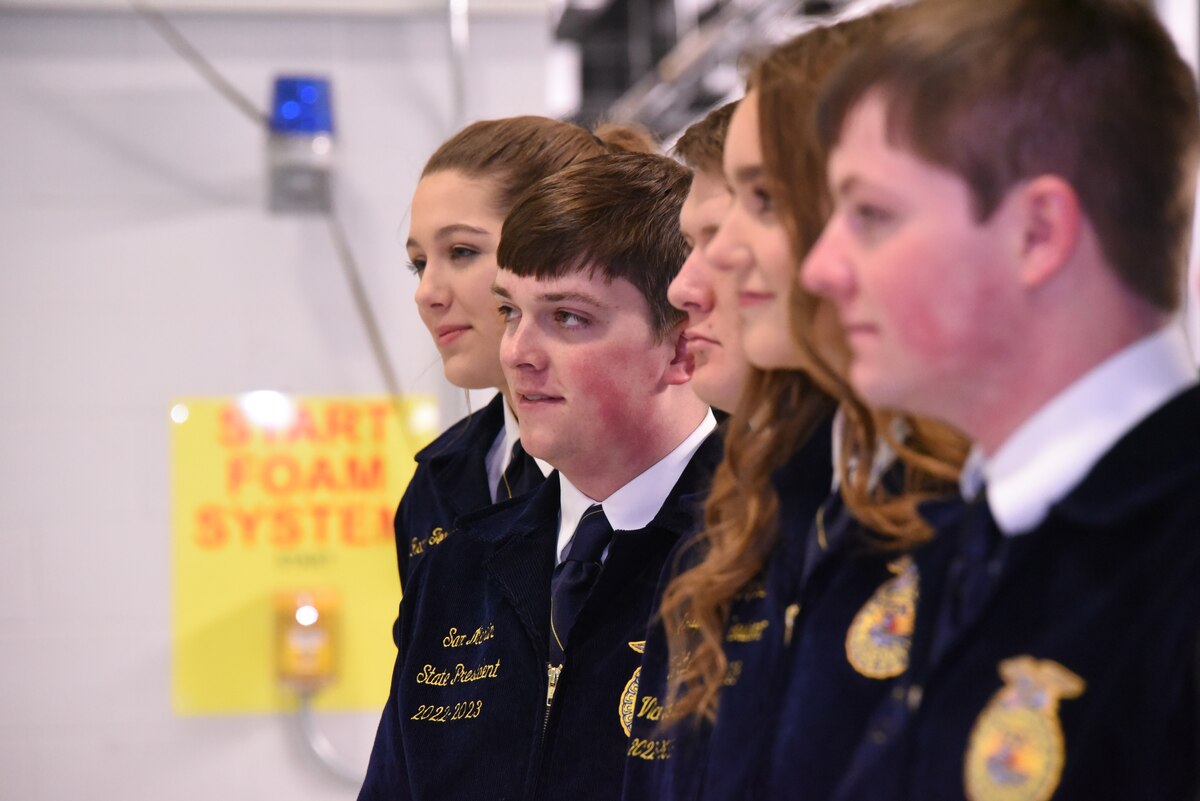 Iowa Air National Guard takes part in the 95th Iowa FFA Leadership ...