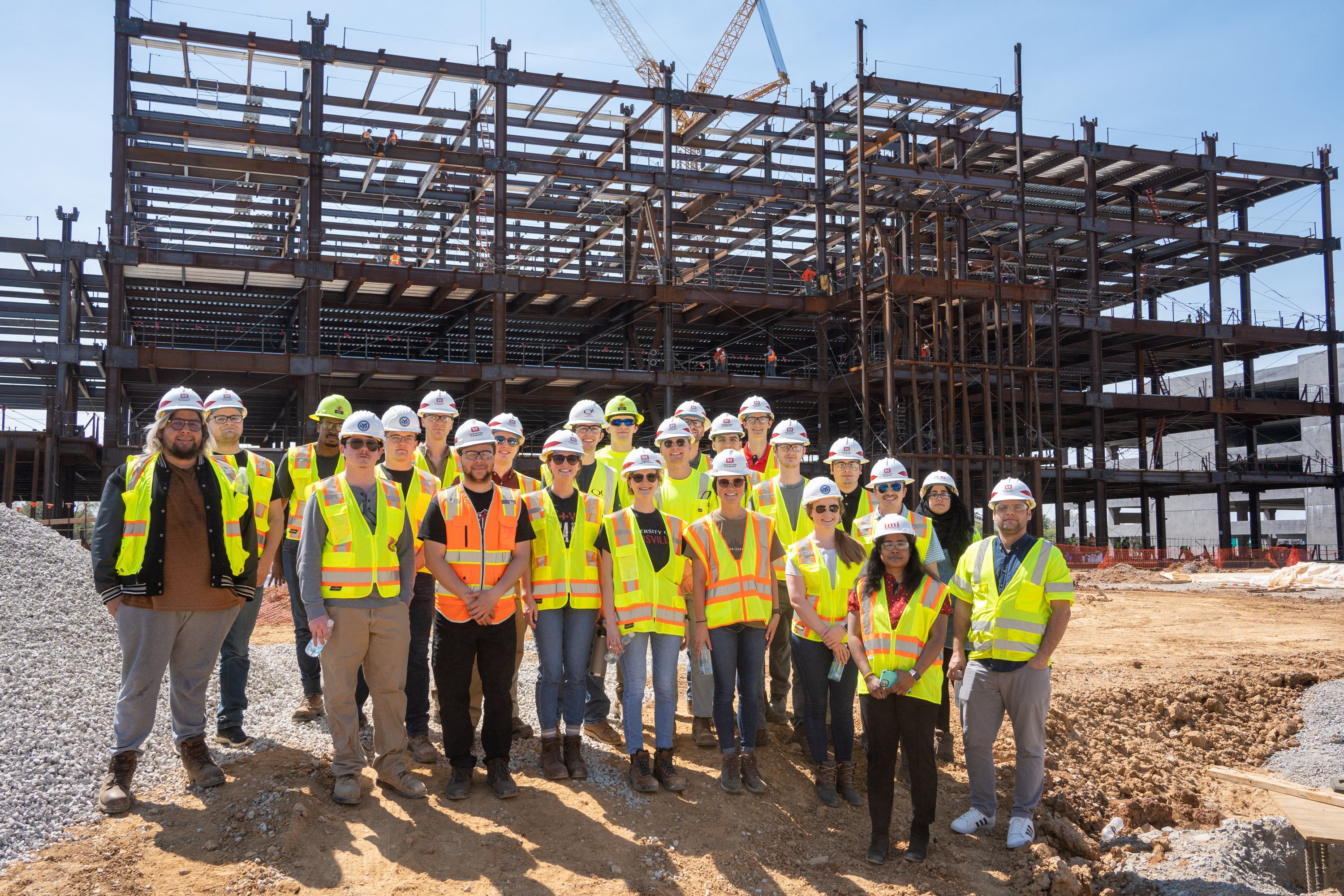Engineering students visit LOUVAMC construction site > Great Lakes and ...