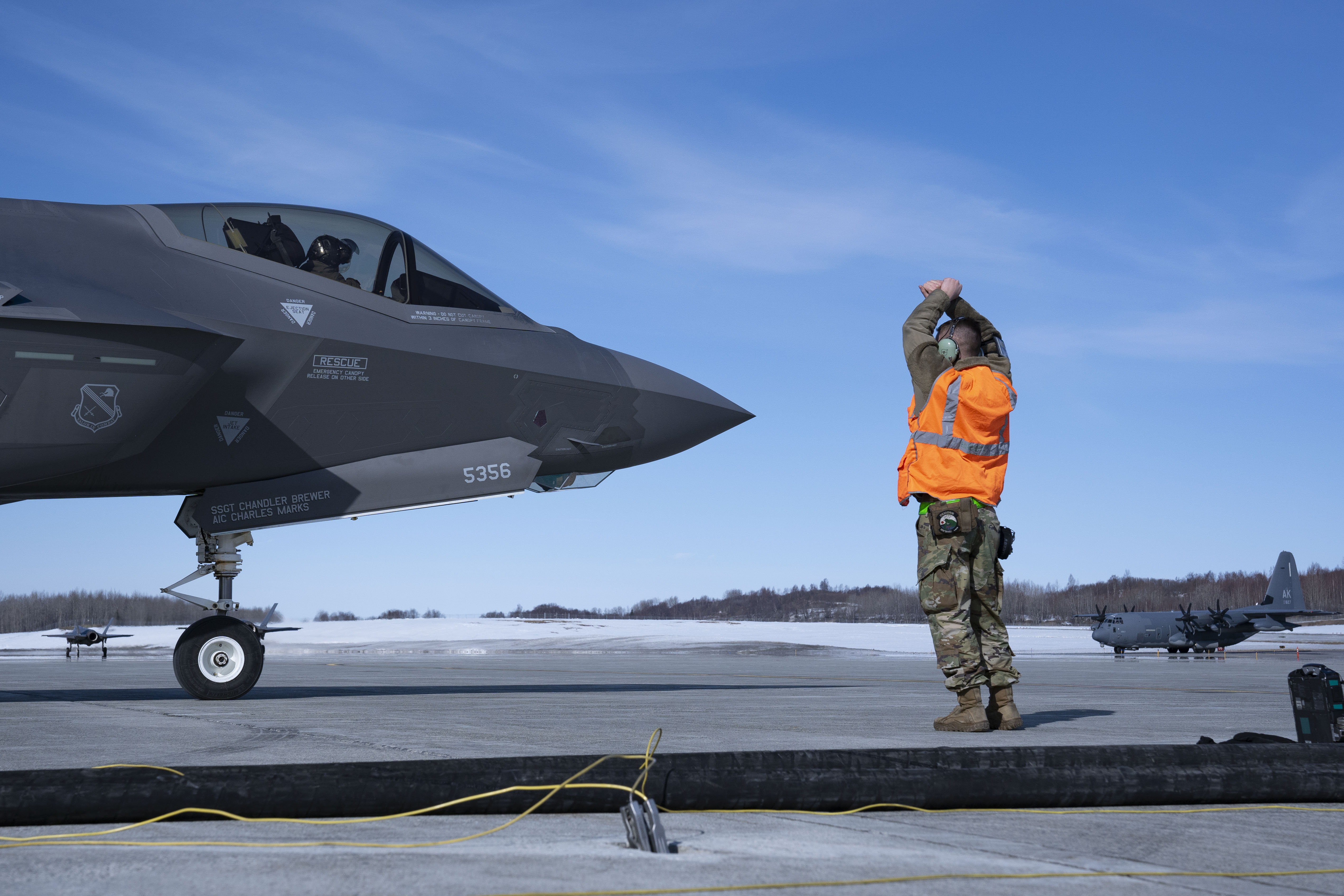 JBER support F-35A Lightning IIs during Arctic Gold 23-2 > Pacific Air ...