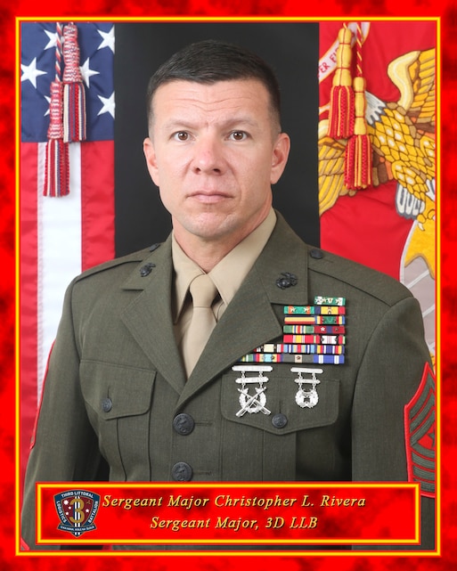 Sergeant Major Christopher L. Rivera > 3rd Marine Division > Biography