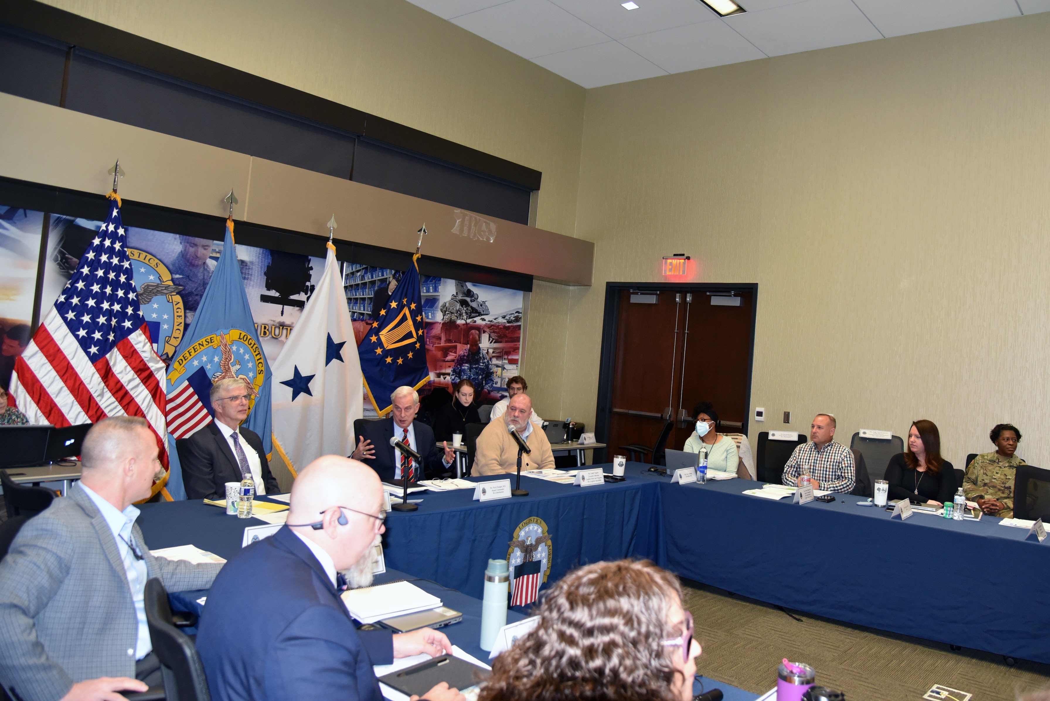 DLA teams meet at DLA Distribution Headquarters for WMS In-Strid