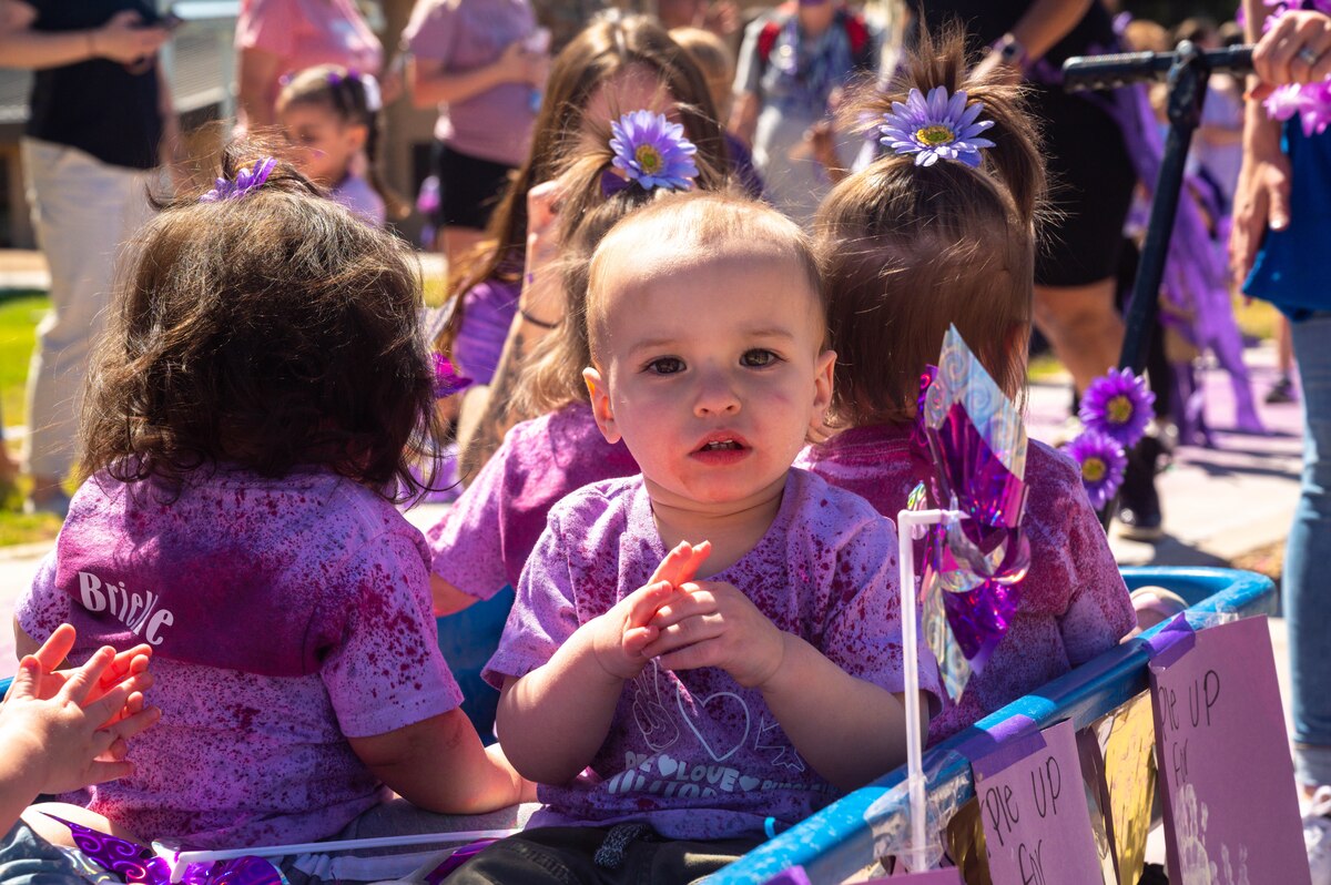 Luke CDC hosts Purple Up parade > Luke Air Force Base > Article Display