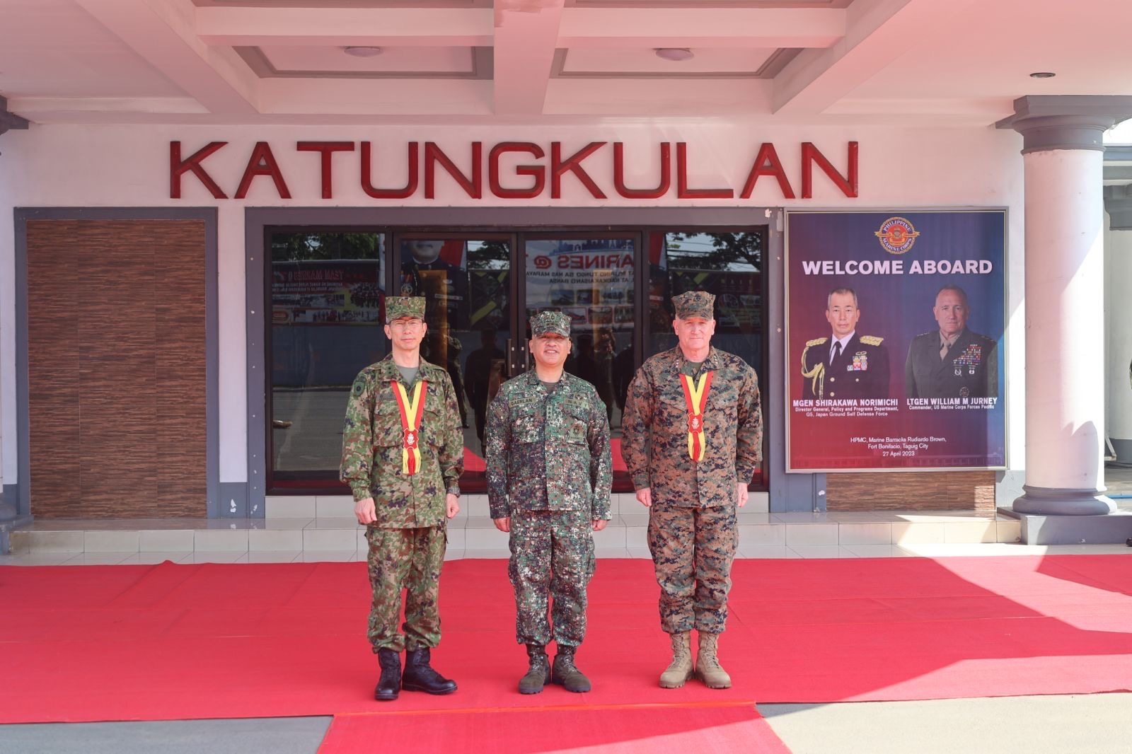 SENIOR MILITARY LEADERS FROM THE PHILIPPINES, JAPAN AND U.S. HOLD ...