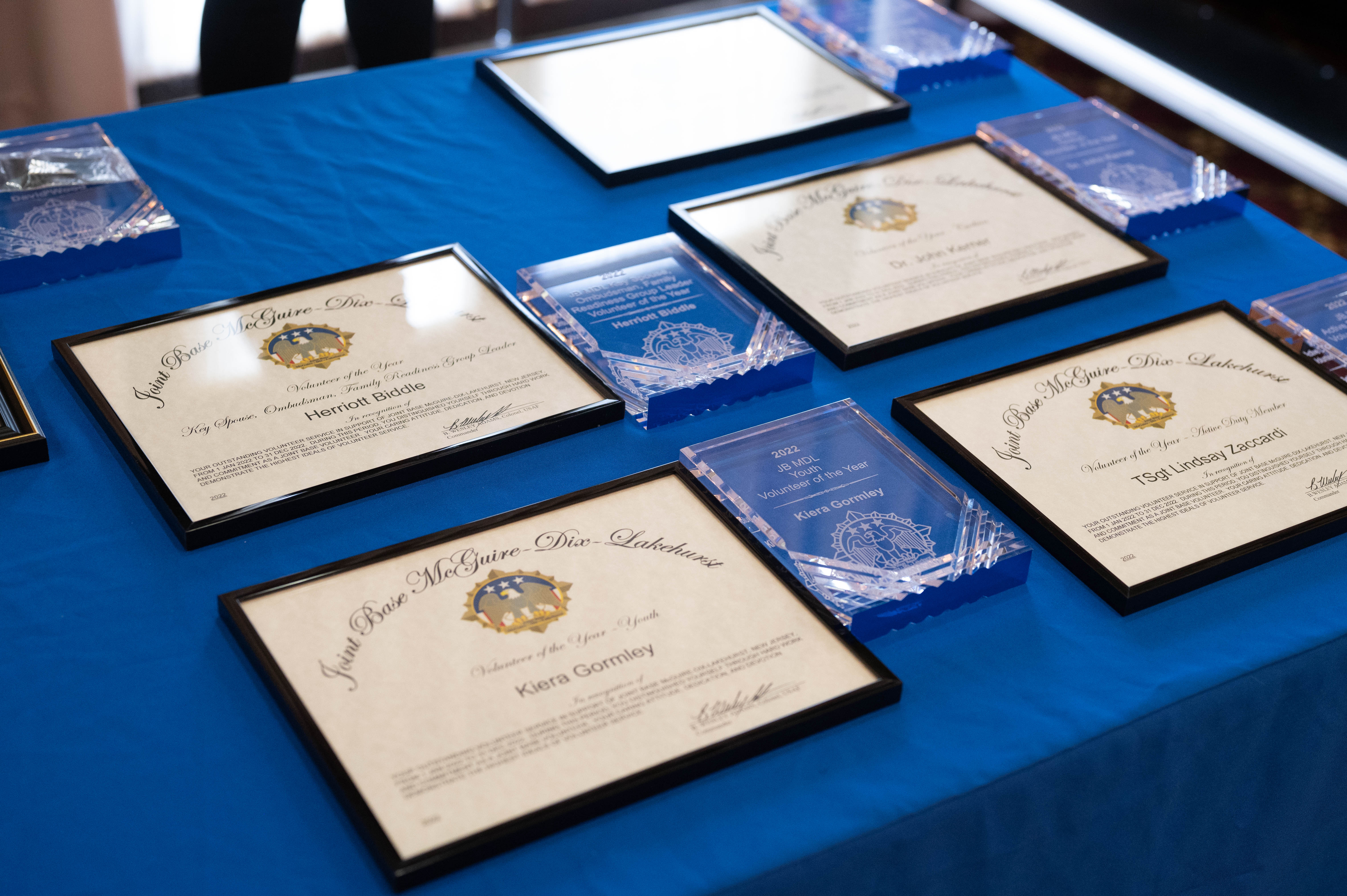 JB MDL holds annual Volunteer Recognition Ceremony > Joint Base McGuire ...