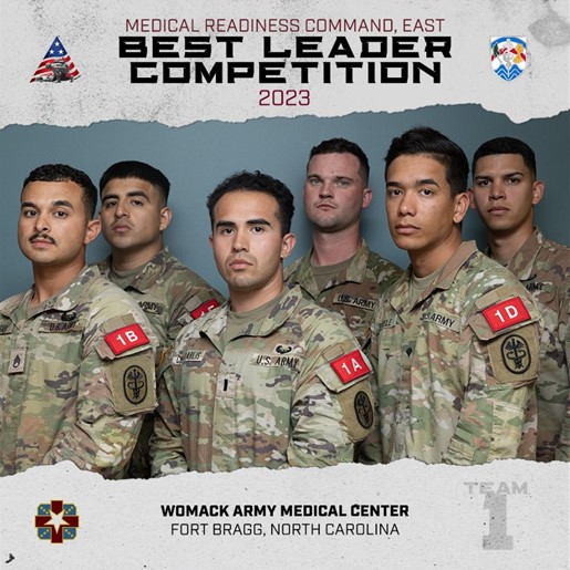 Womack team wins 2023 Medical Readiness Command, East Best Leader ...