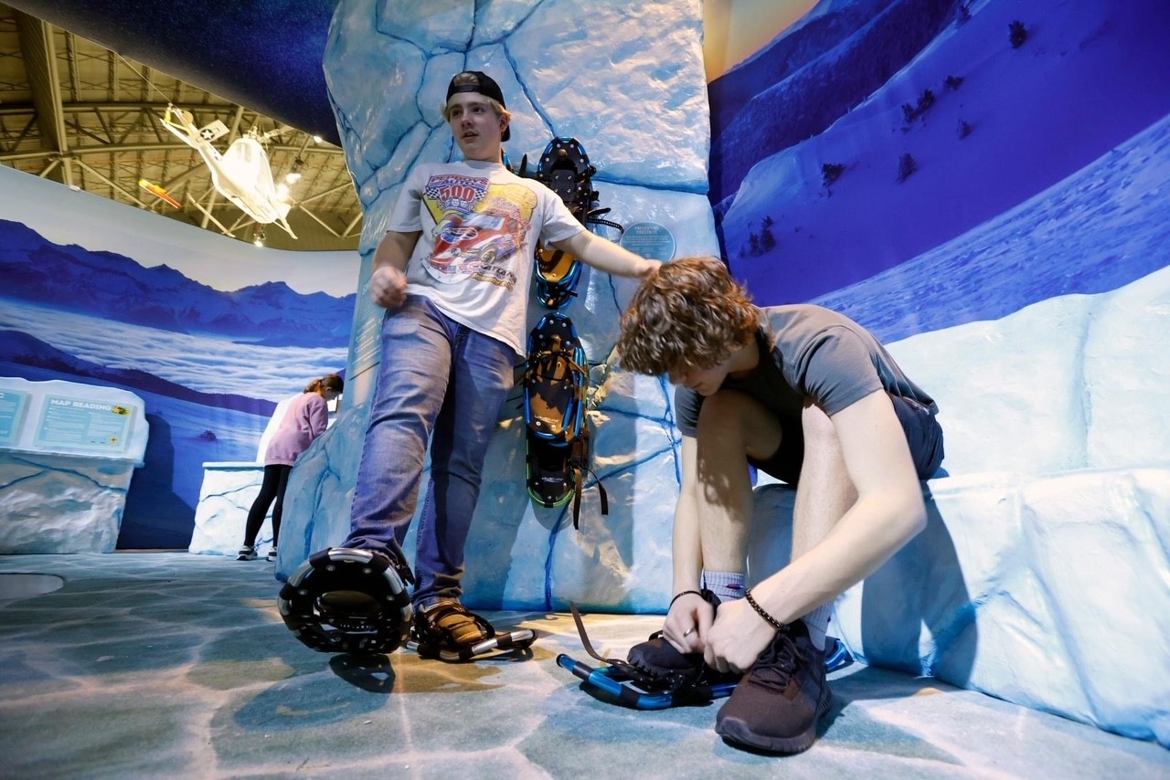 SURVIVAL: THE EXHIBITION IN ITS FINAL WEEKS AT THE NATIONAL MUSEUM USAF ...