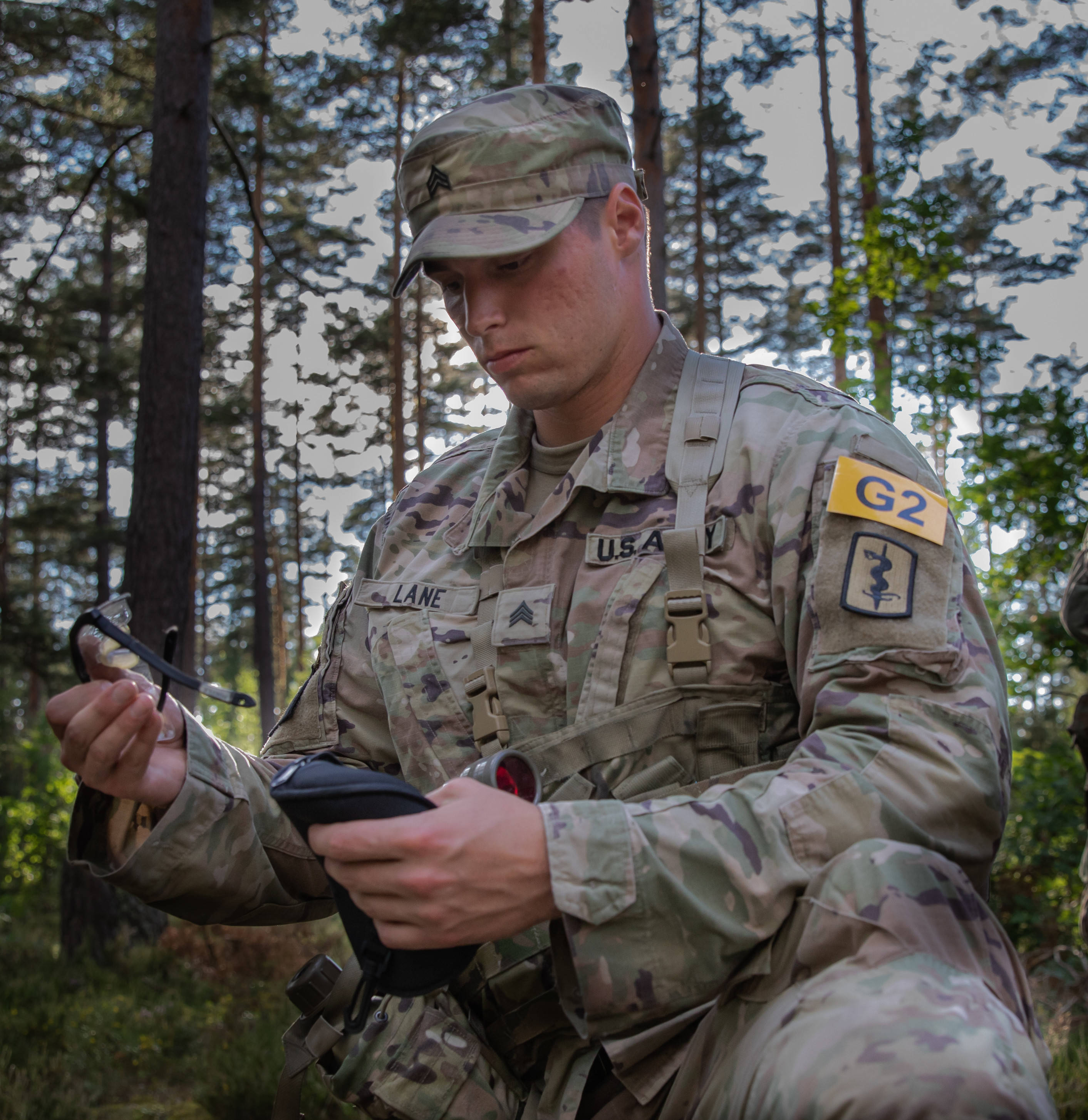 USAREUR-AF 2023 Best Squad Competition Land Navigation
