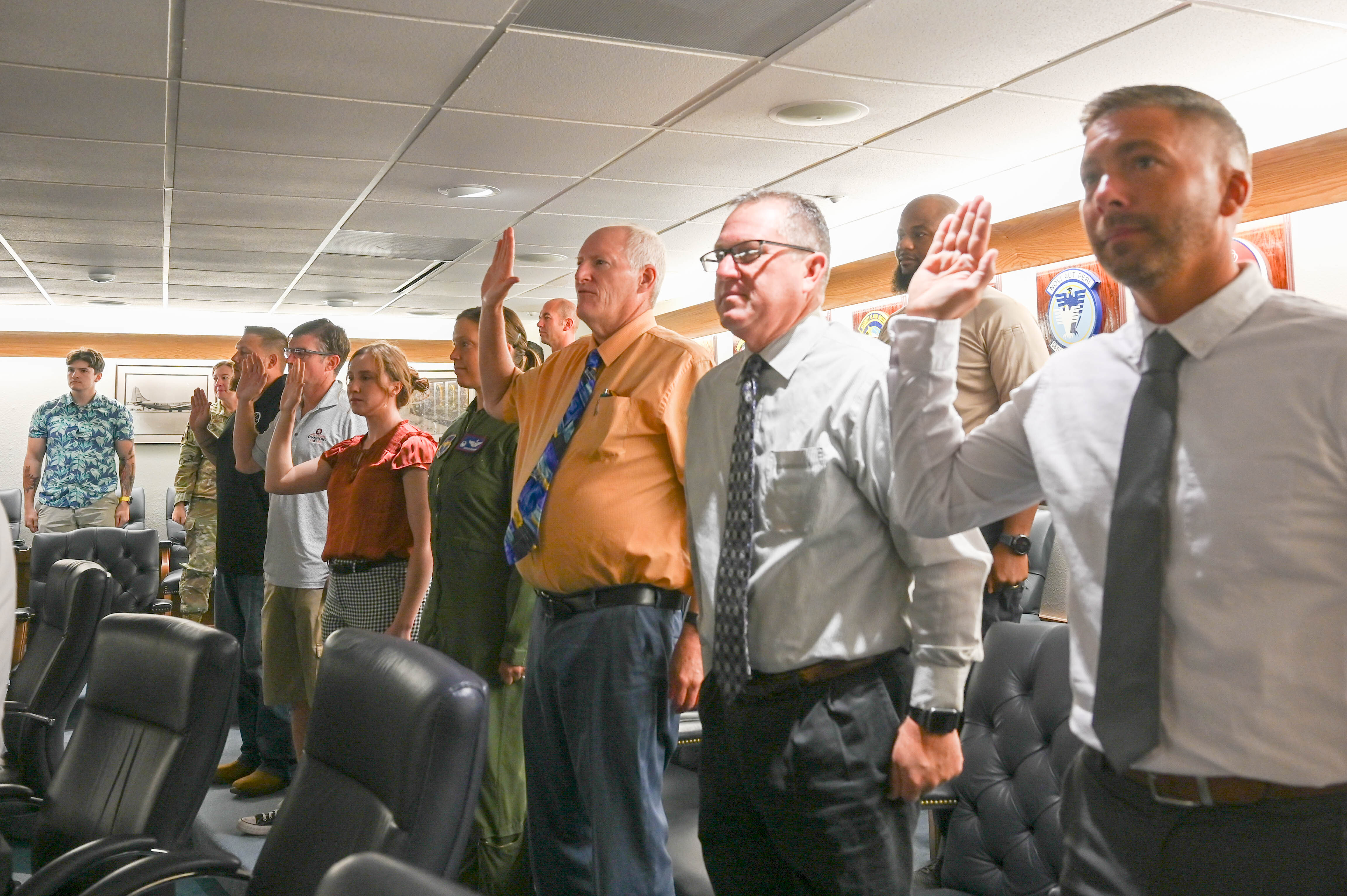 97 AMW welcomes newest civilian employees during the monthly onboarding ...