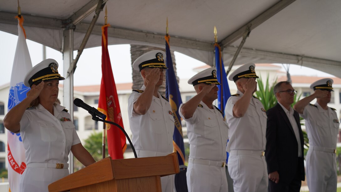 Naval Health Research Center Change of Command