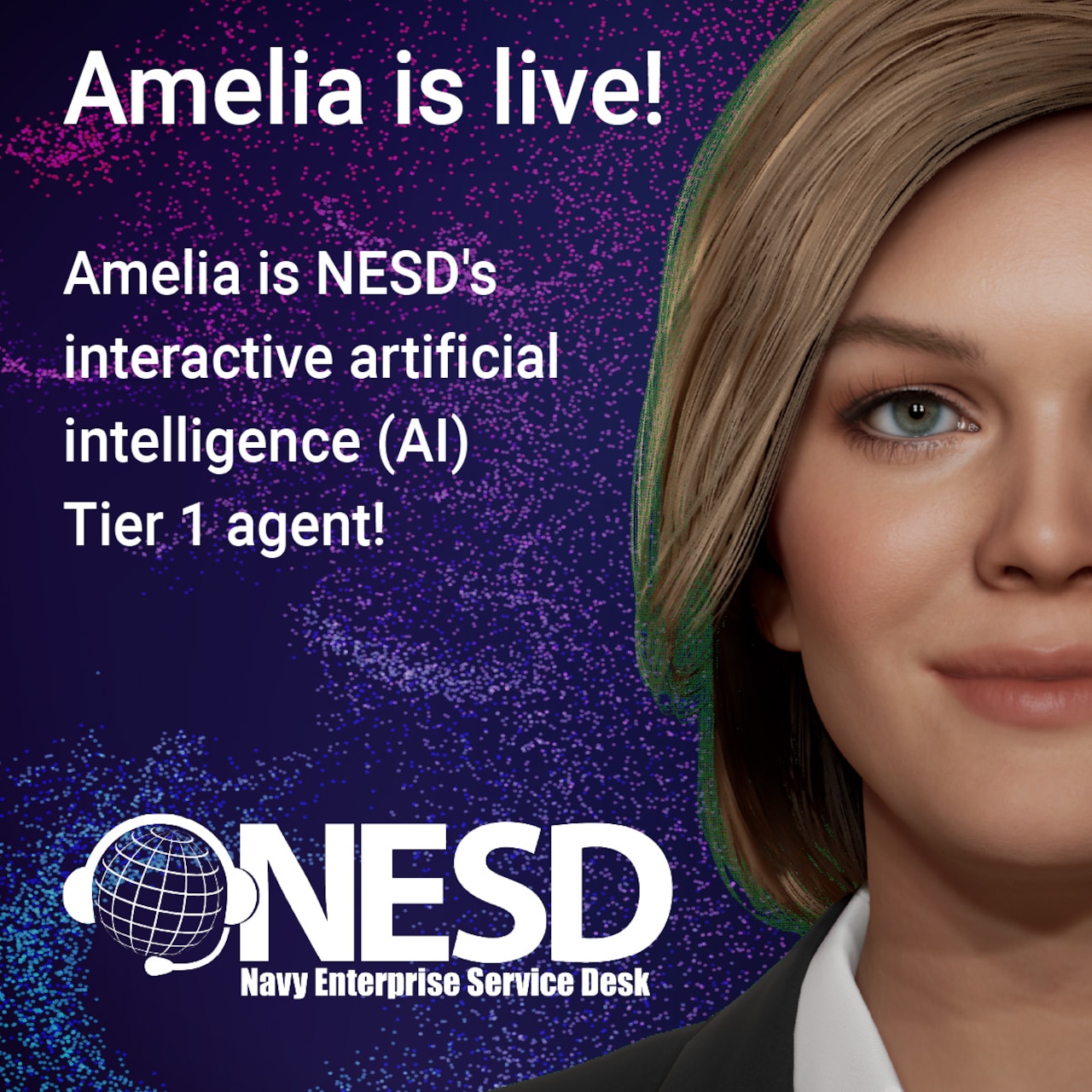 Navy Enterprise Service Desk: Releasing conversational artificial intelligence > Program ...