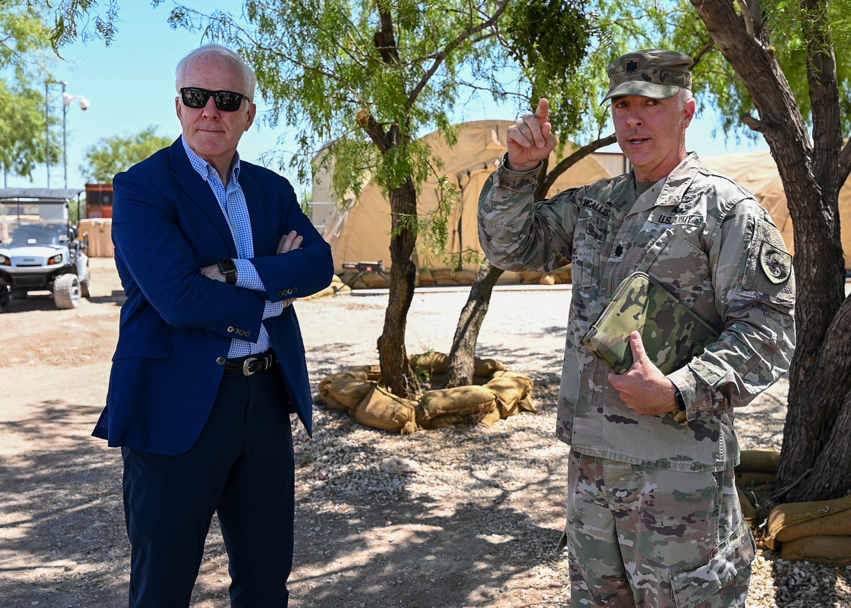Members of Congress tour Goodfellow > Goodfellow Air Force Base ...
