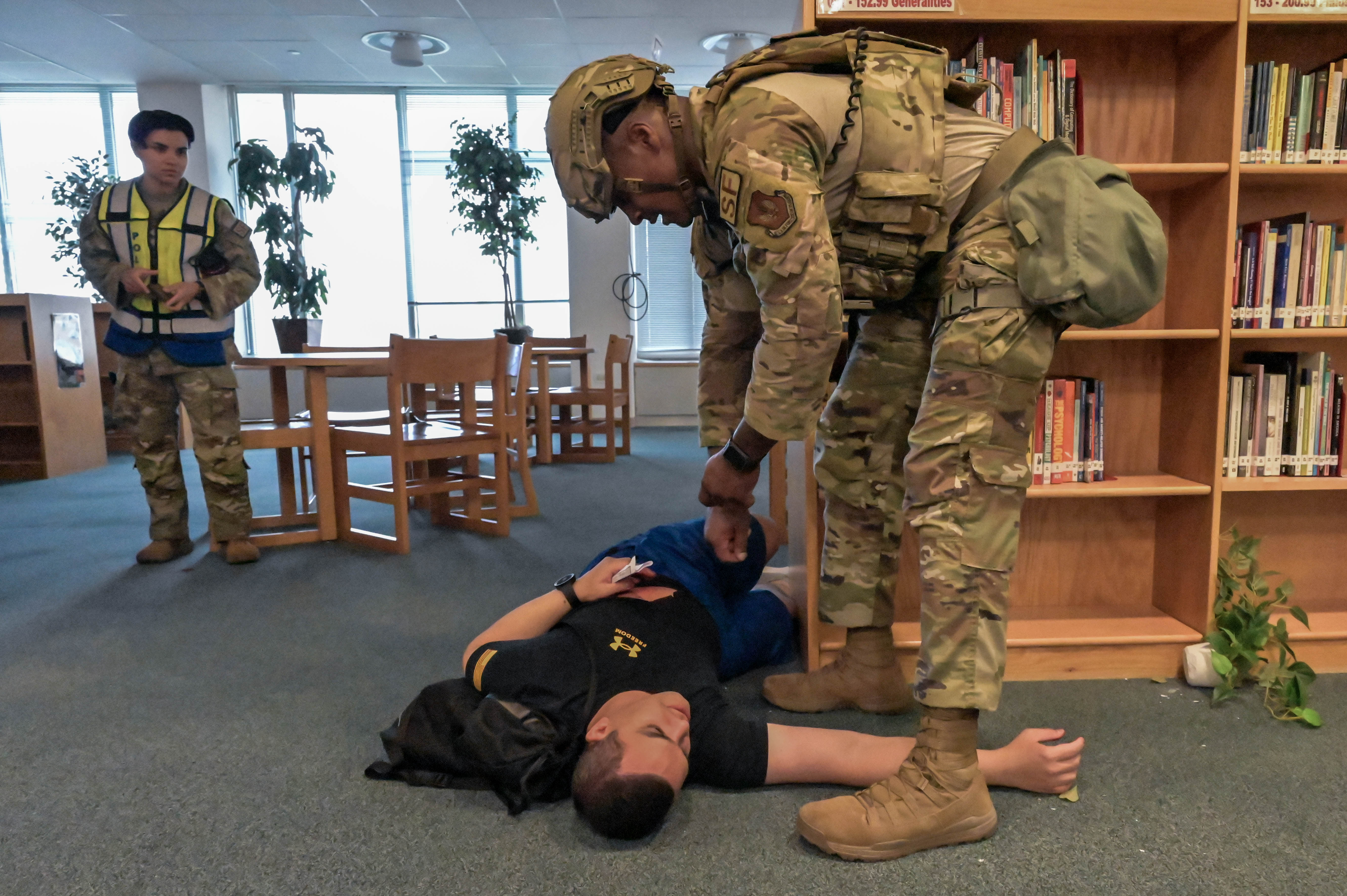 Aviano Active Shooter Exercise > Aviano Air Base > Display