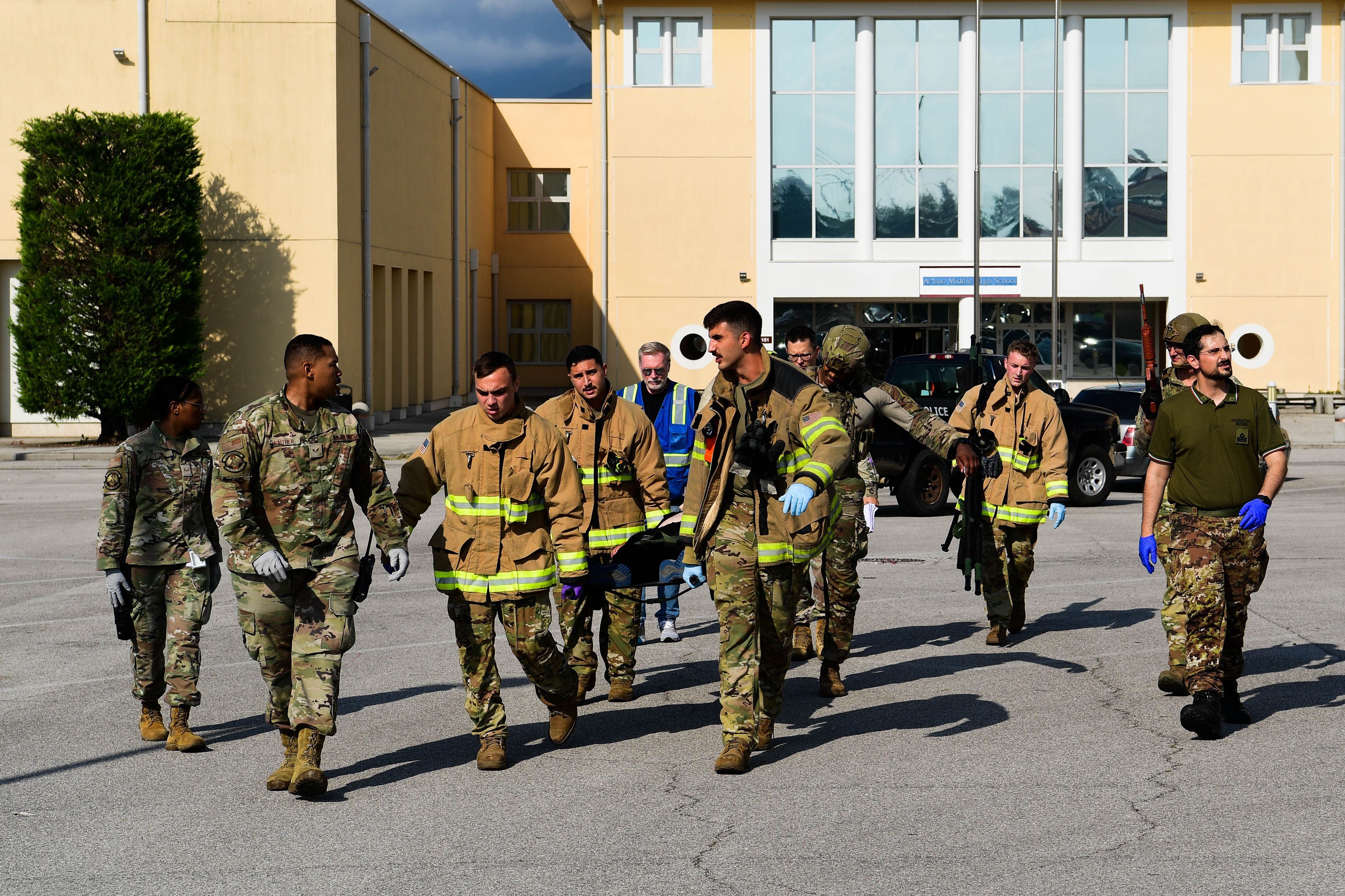 Aviano Active Shooter Exercise > Aviano Air Base > Display