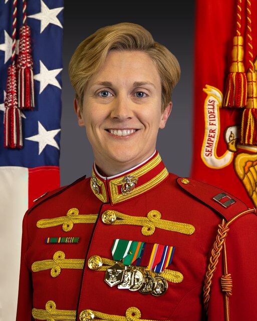 Captain Courtney R. Lawrence > The United States Marine Drum and Bugle ...