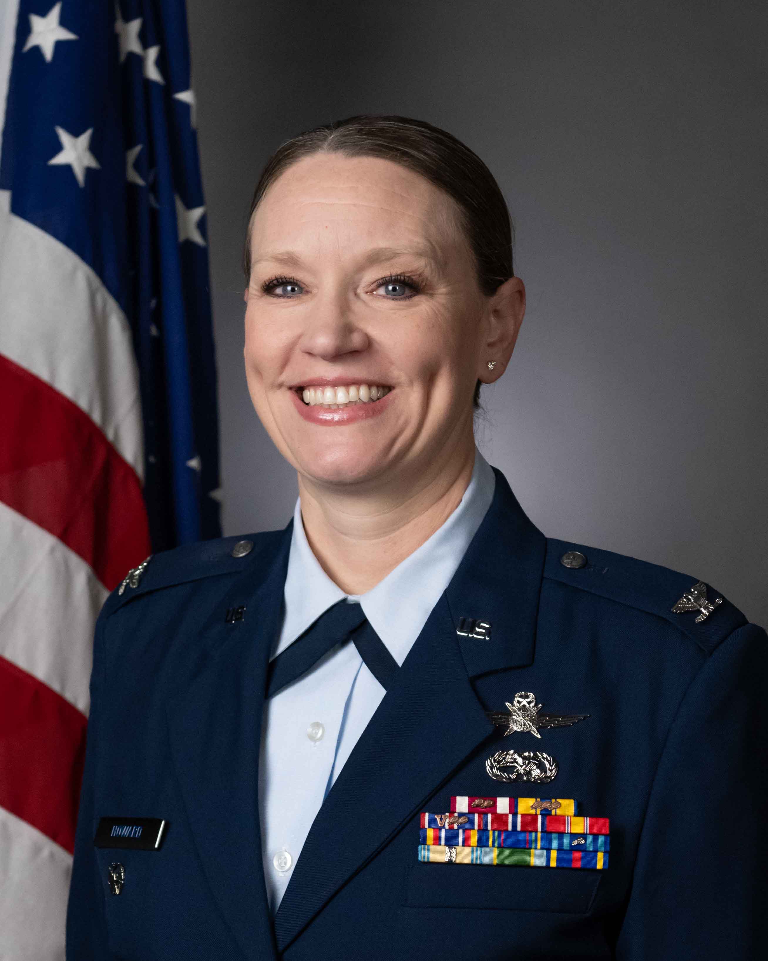 Official Portrait of Col. Amee Howard