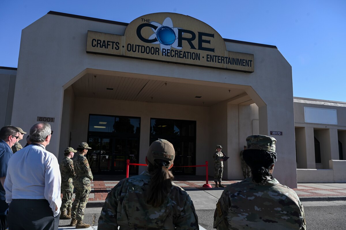 Kirtland's CORE facility hosts reopening ceremony > Kirtland Air Force ...