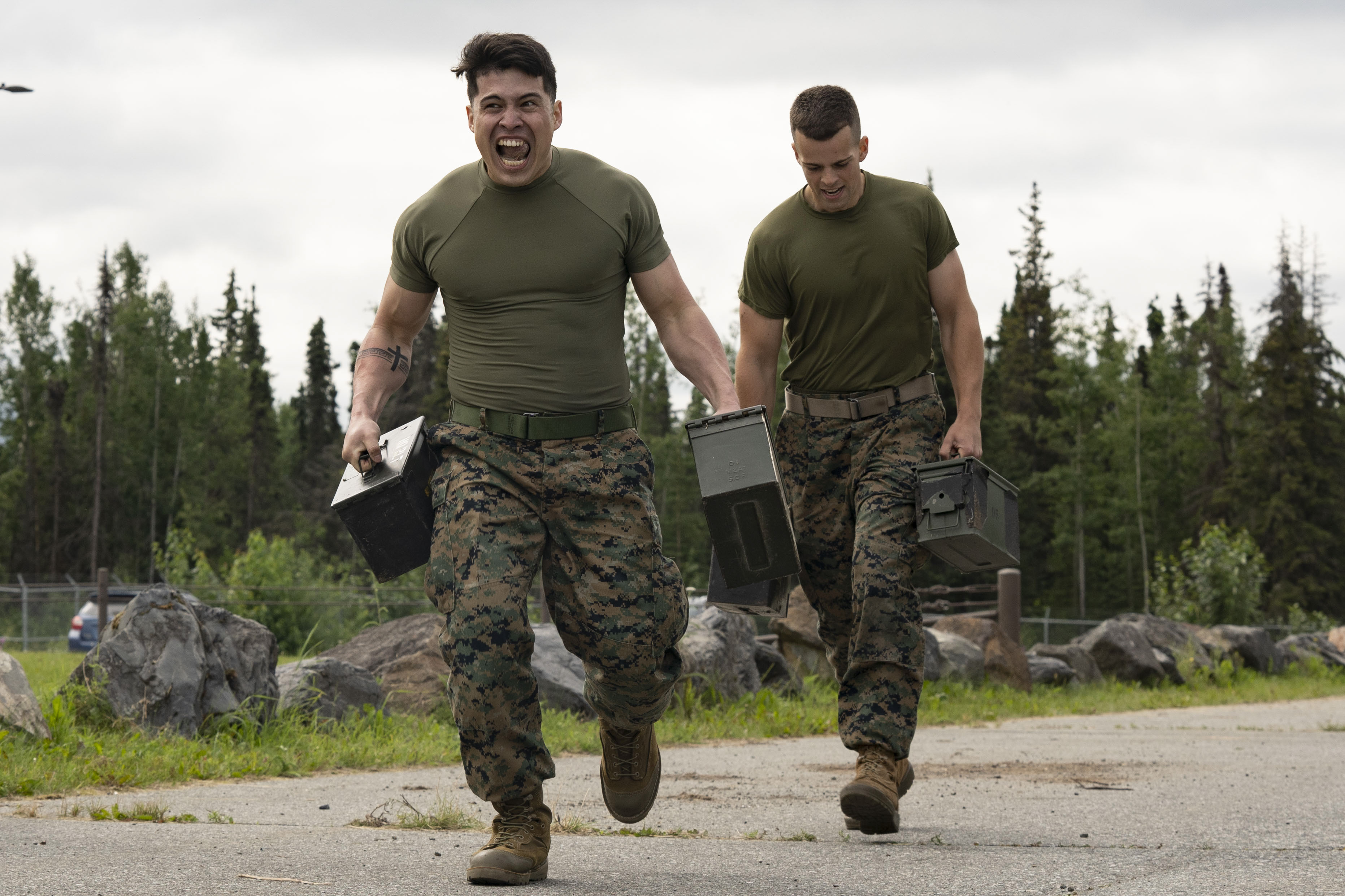USMC MPs train in Alaska